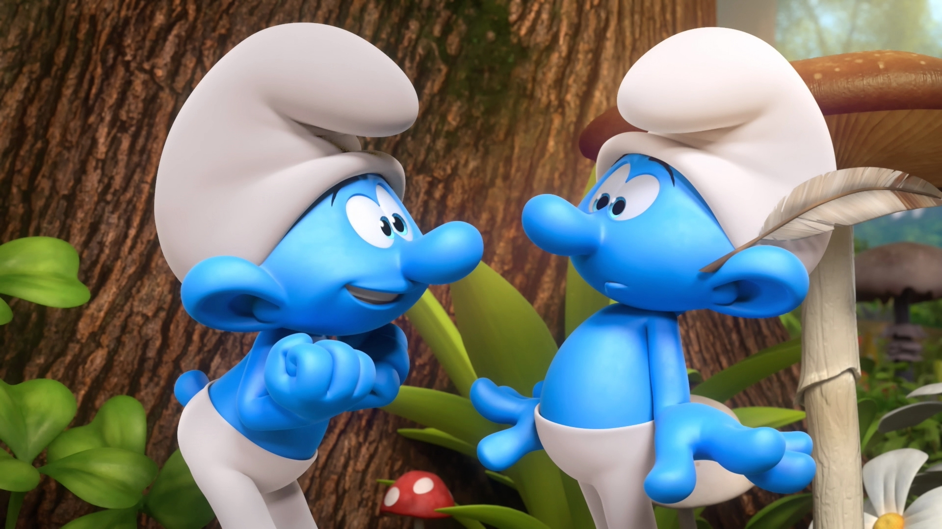 Mira Los Pitufos, temporada 1, episodio 14: Mamá Graciosa ...