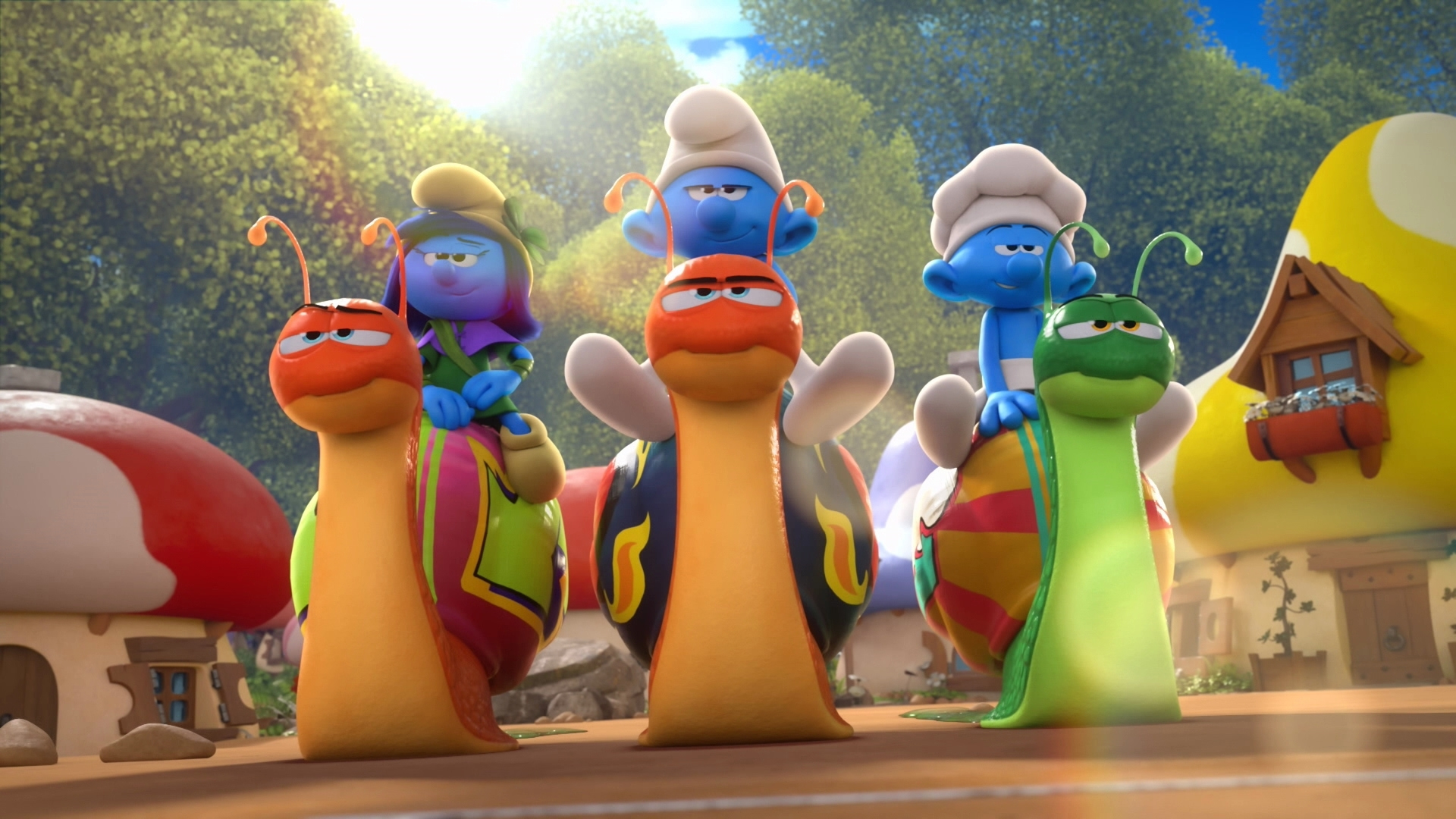 Mira Los Pitufos, temporada 1, episodio 13: A Reunir Caracoles ...