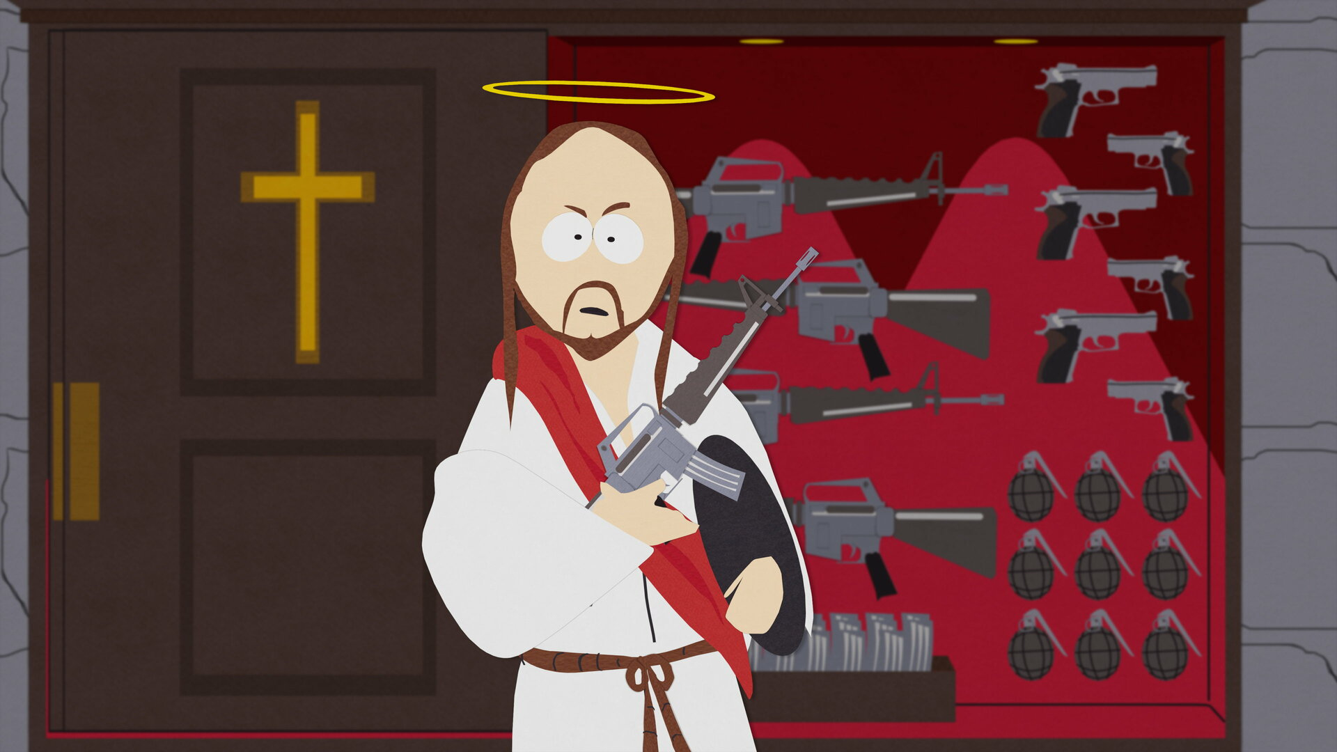 Watch South Park Season 6 Episode 17: South Park - Red Sleigh Down ...