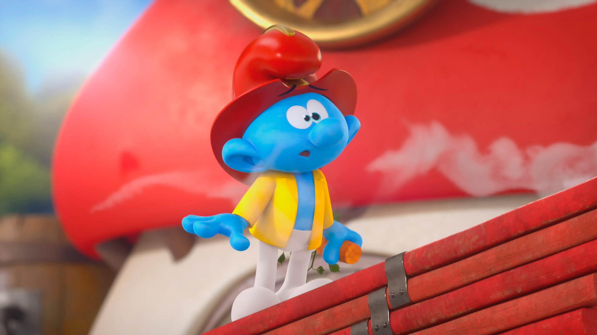 Mira Los Pitufos, temporada 1, episodio 25: Bomberos / Espejo, Espejo ...