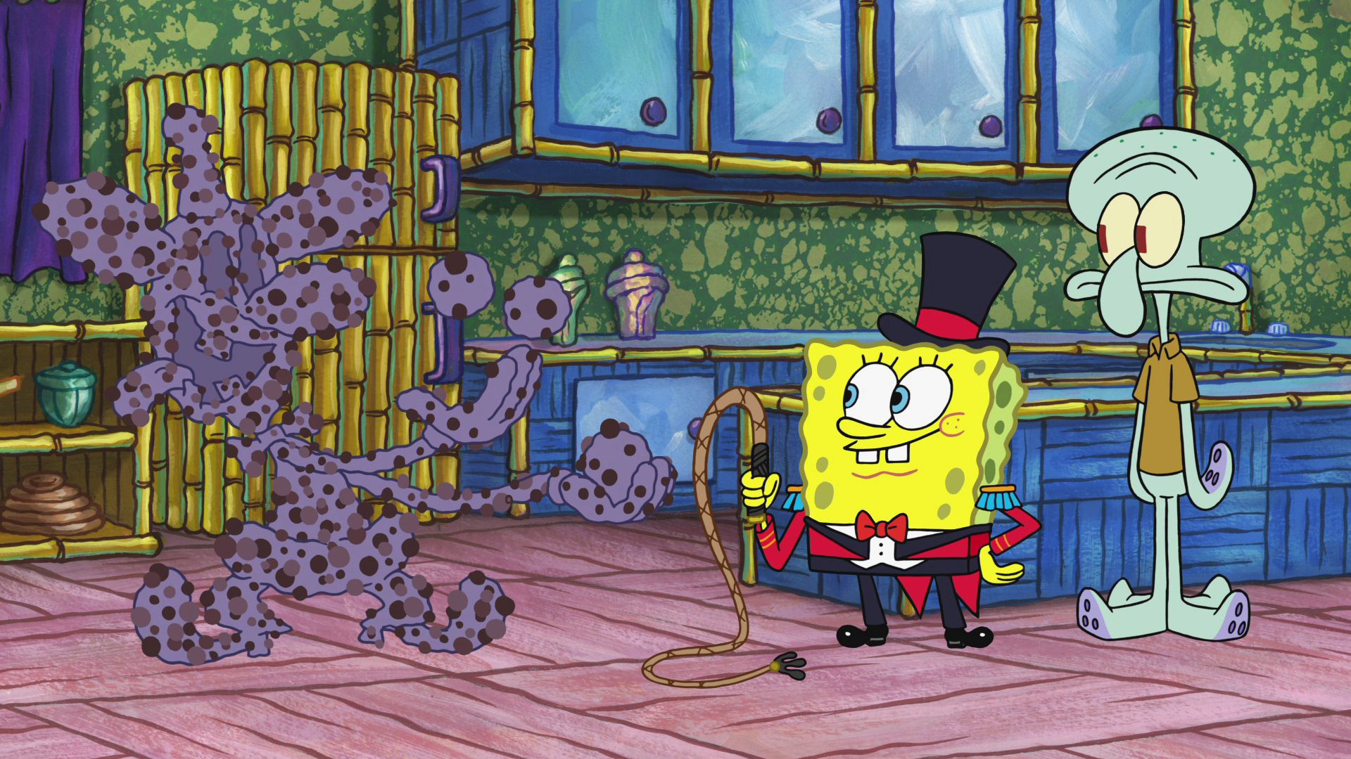 Sick Spongebob With Hat
