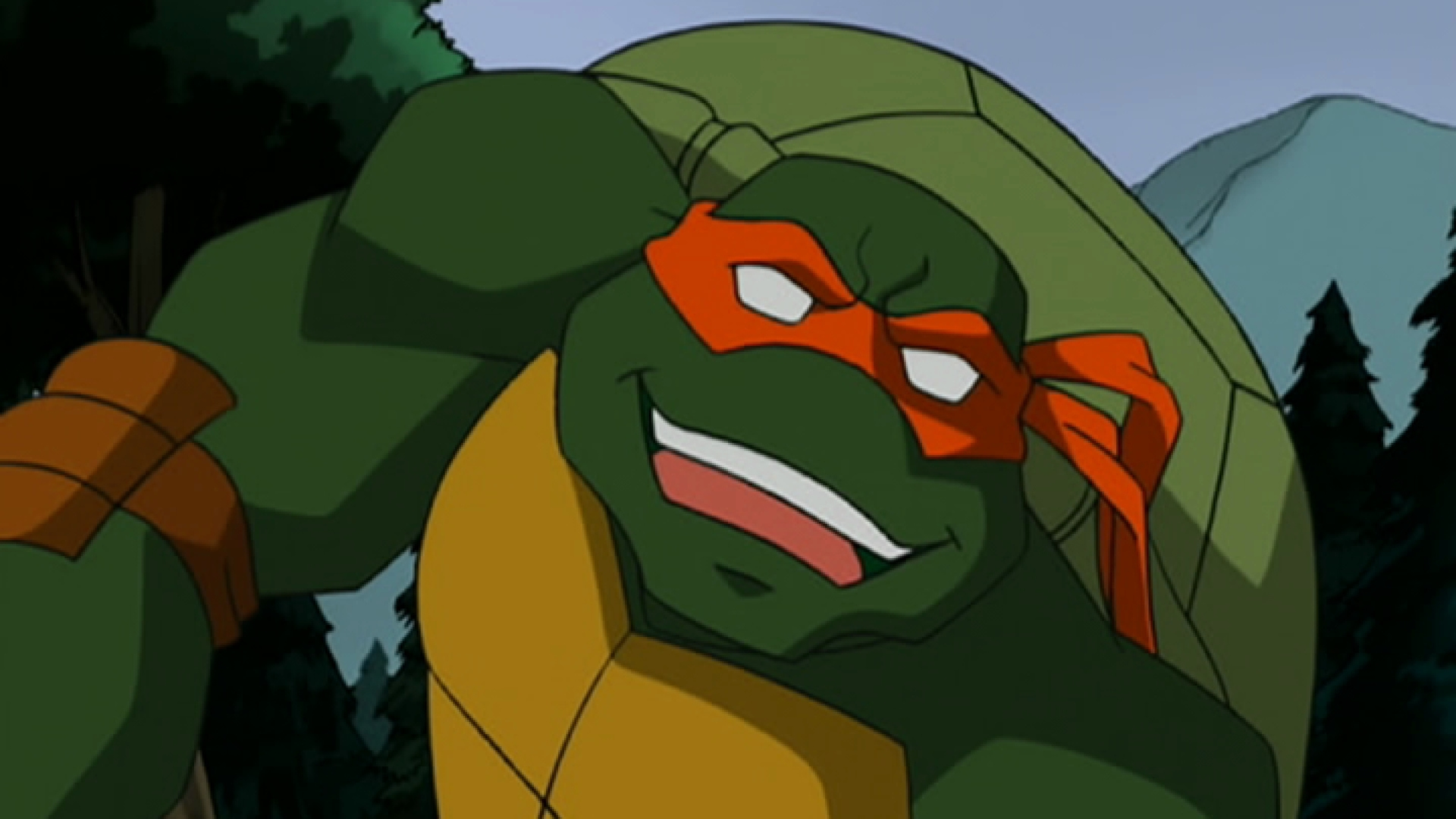 michelangelo without mask