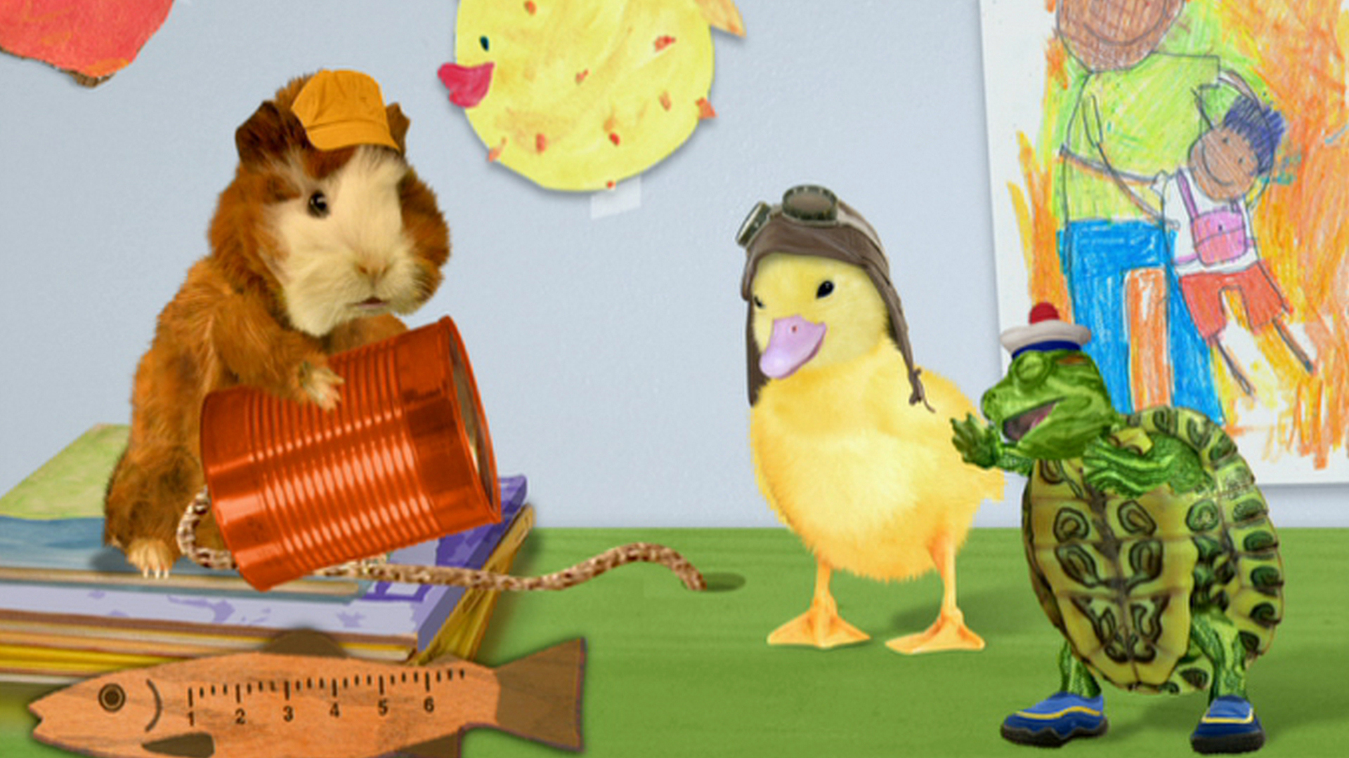 Schaue dir Die Wonder Pets Staffel 2 Folge 6: Auf in die Schule ...