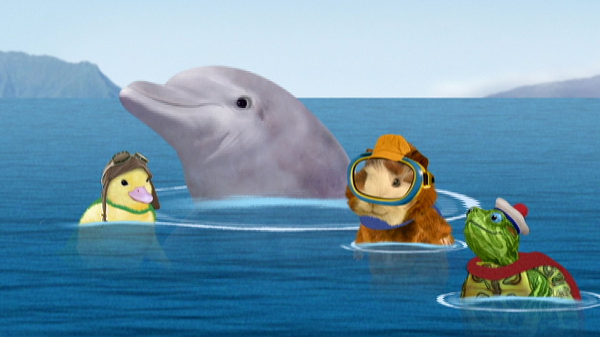 Schaue dir Die Wonder Pets Staffel 1 Folge 1: Rettet den Delfin ...