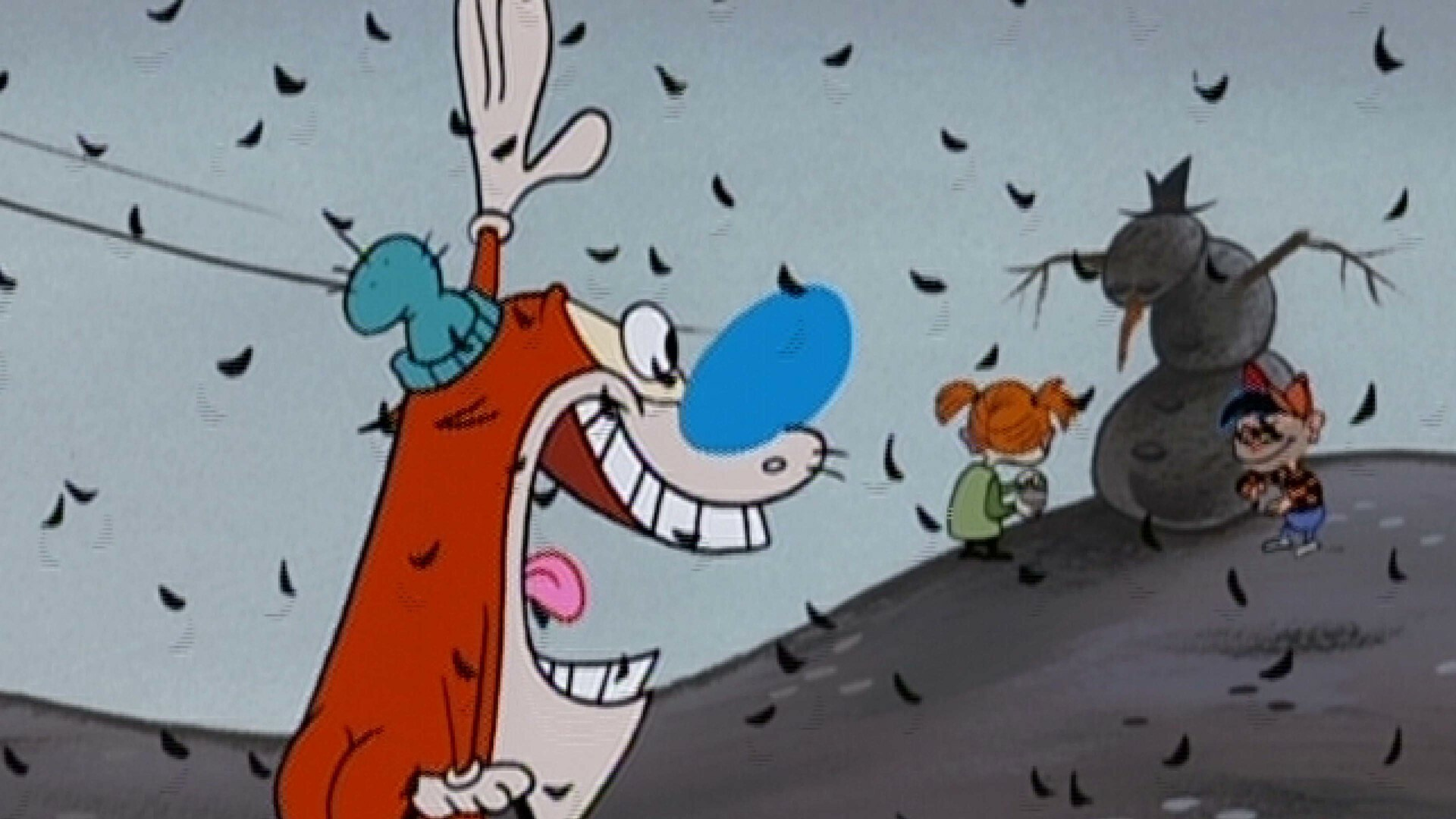 Watch The Ren & Stimpy Show Season 5 Episode 6: A Scooter For Yaksmas ...