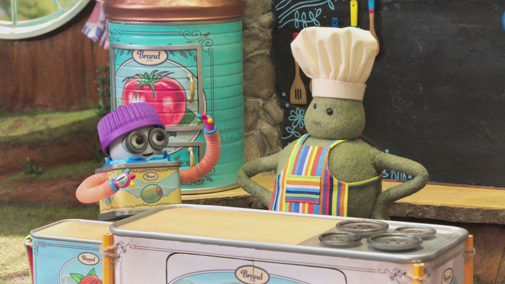 Guarda Tiny Chef stagione 1 episodio 2: Popcorn/Banana Toast ...