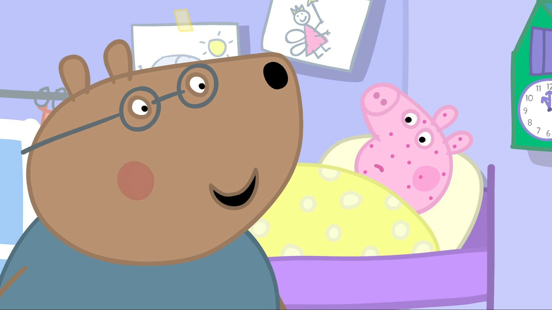 Watch Peppa Pig Season 1 Episode 25: Not Very Well - Paramount+ United ...