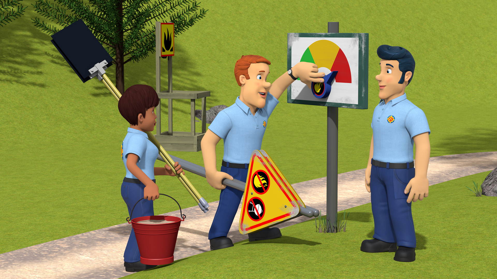 Watch Fireman Sam Season 12 Episode 11: Blazing Trail - Paramount+ ...