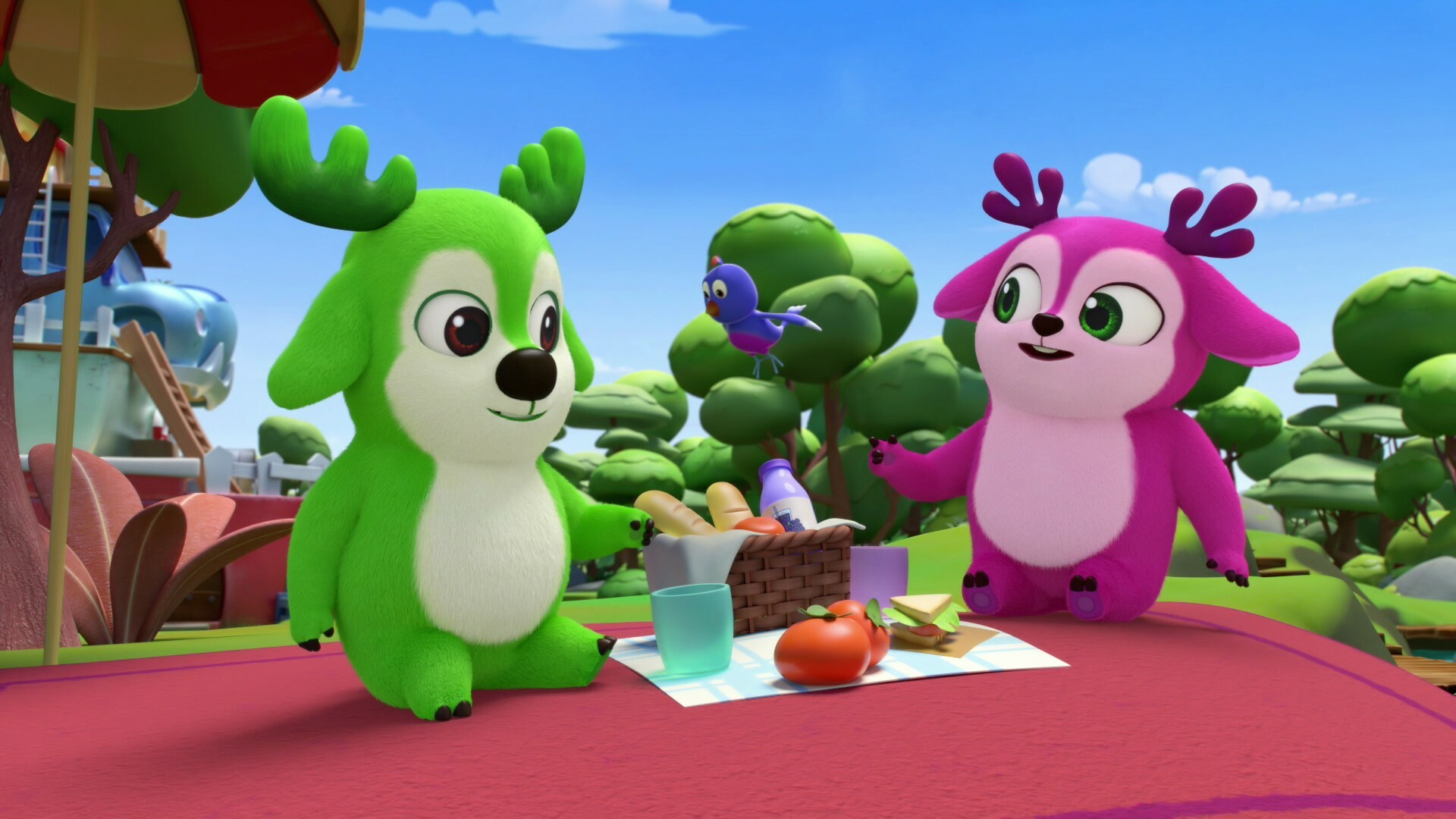 Mira Deer Squad, temporada 2, episodio 17: La Fuente Fiasco / La Noche ...