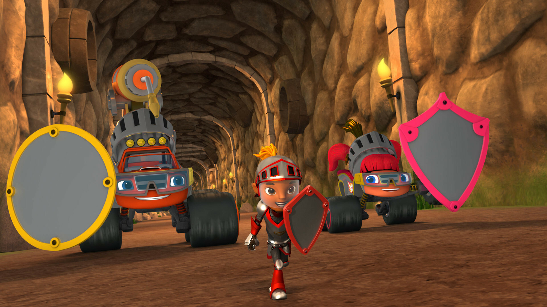 Watch Blaze and the Monster Machines Season 7 Episode 4: Knights in ...