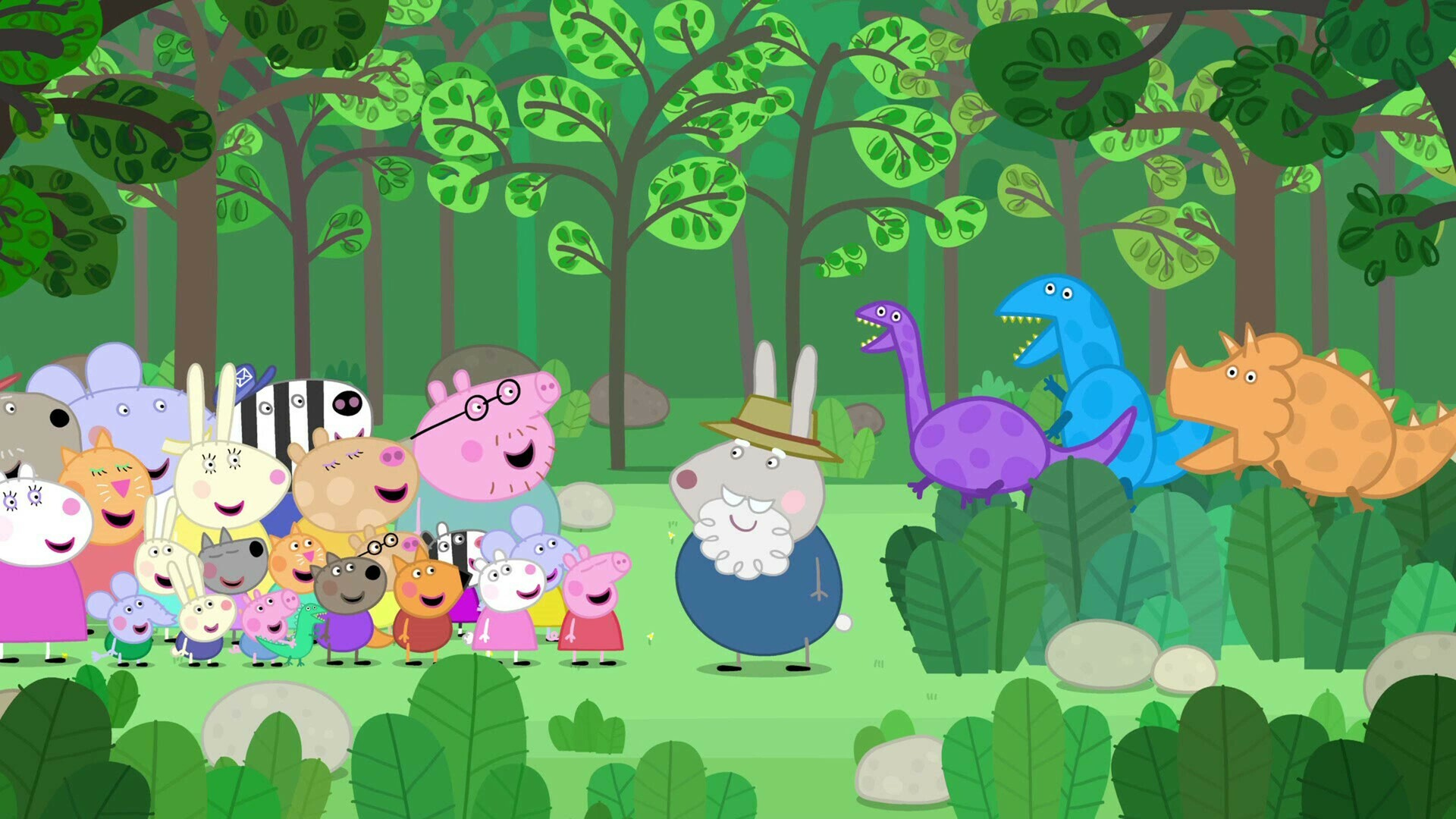 how to draw grampy rabbit