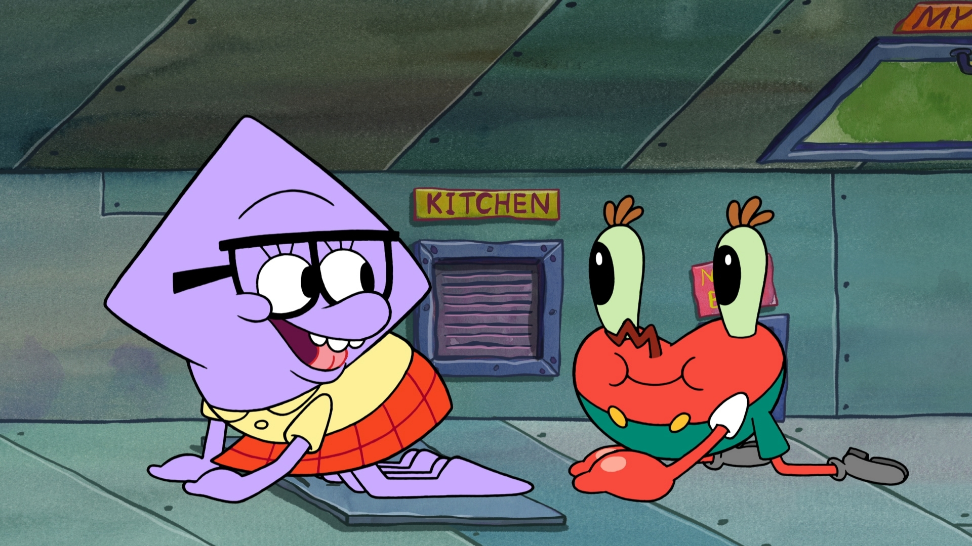 Watch The Patrick Star Show Season 1 Episode 4: The Patrick Star Show - Squidina's Little Helper ...