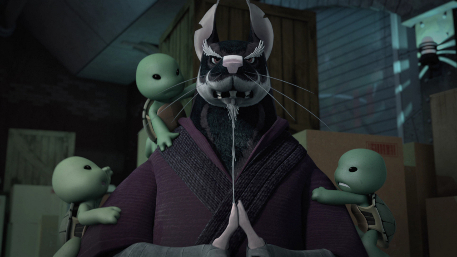 Ve Las Tortugas Ninja: La Rata Solitaria y sus Críos. Disfruta la serie ...