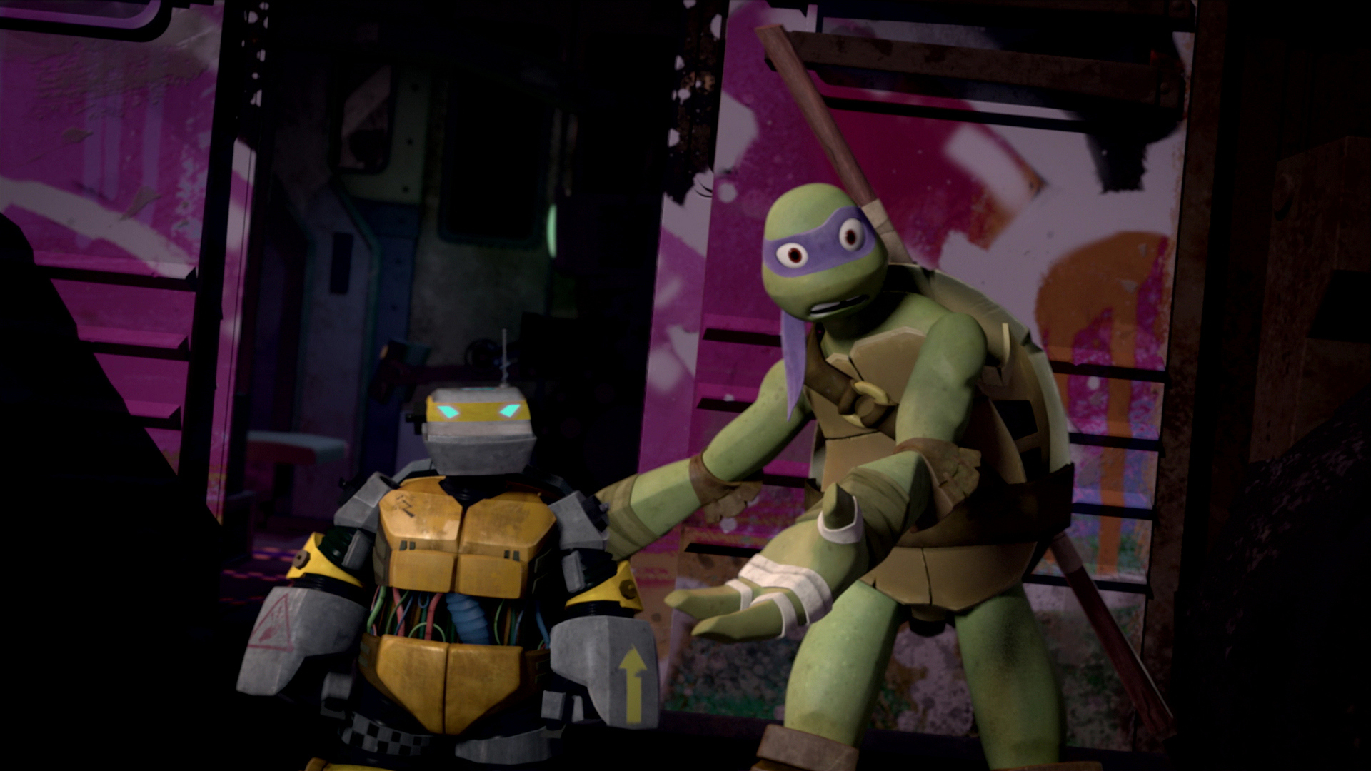Mira Las Tortugas Ninja, temporada 2, episodio 11: La Renovación de ...