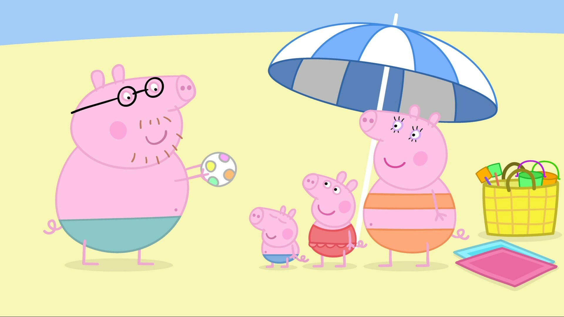 Peppa Pig: Peppa Pig - Am Strand schauen - Ganze Serie auf Paramount+ ...