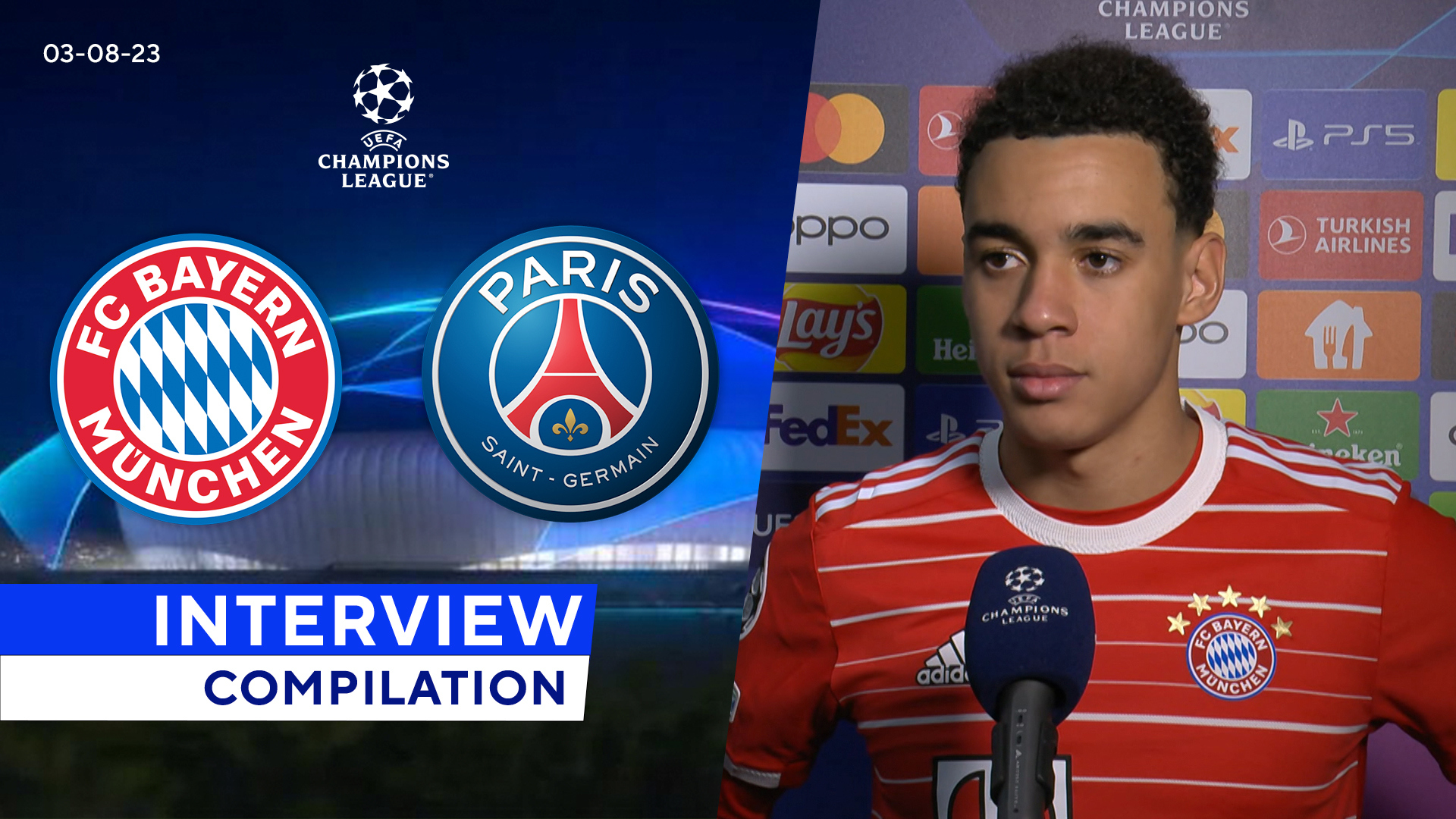 Watch UEFA Champions League Season 2023 Episode 0: Interview Compilation: Bayern vs. PSG - Round ...