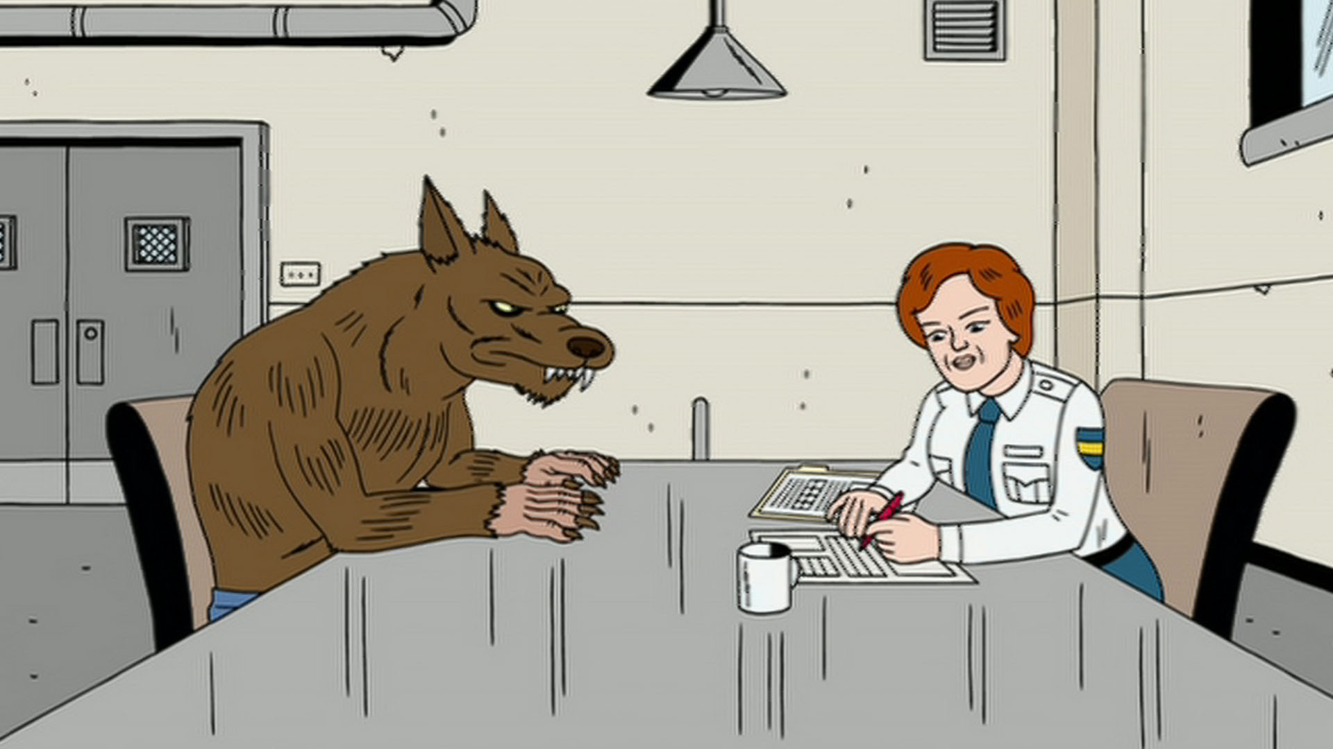 Watch Ugly Americans Season 1 Episode 2: An American Werewolf in ...