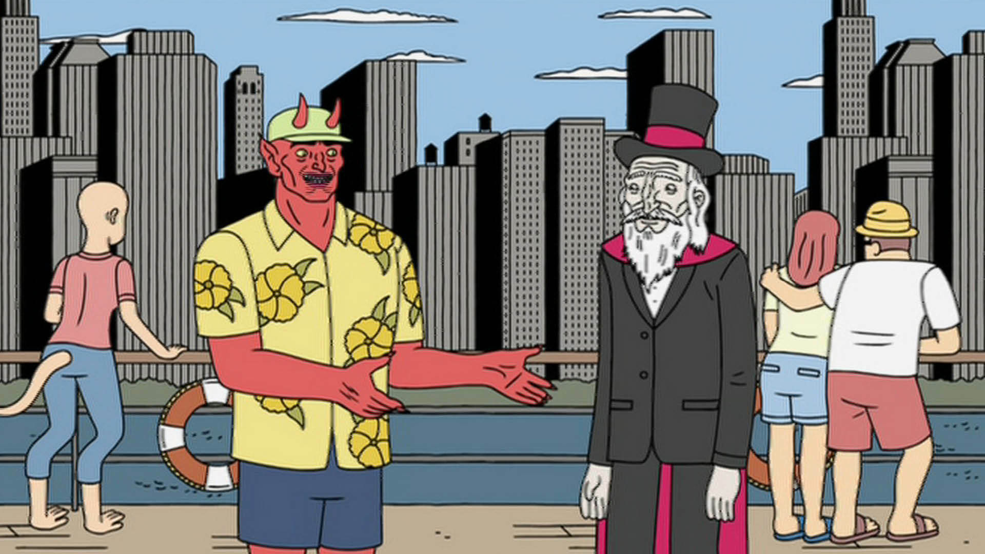 Watch Ugly Americans Season 2 Episode 11: Journey to the Center of ...