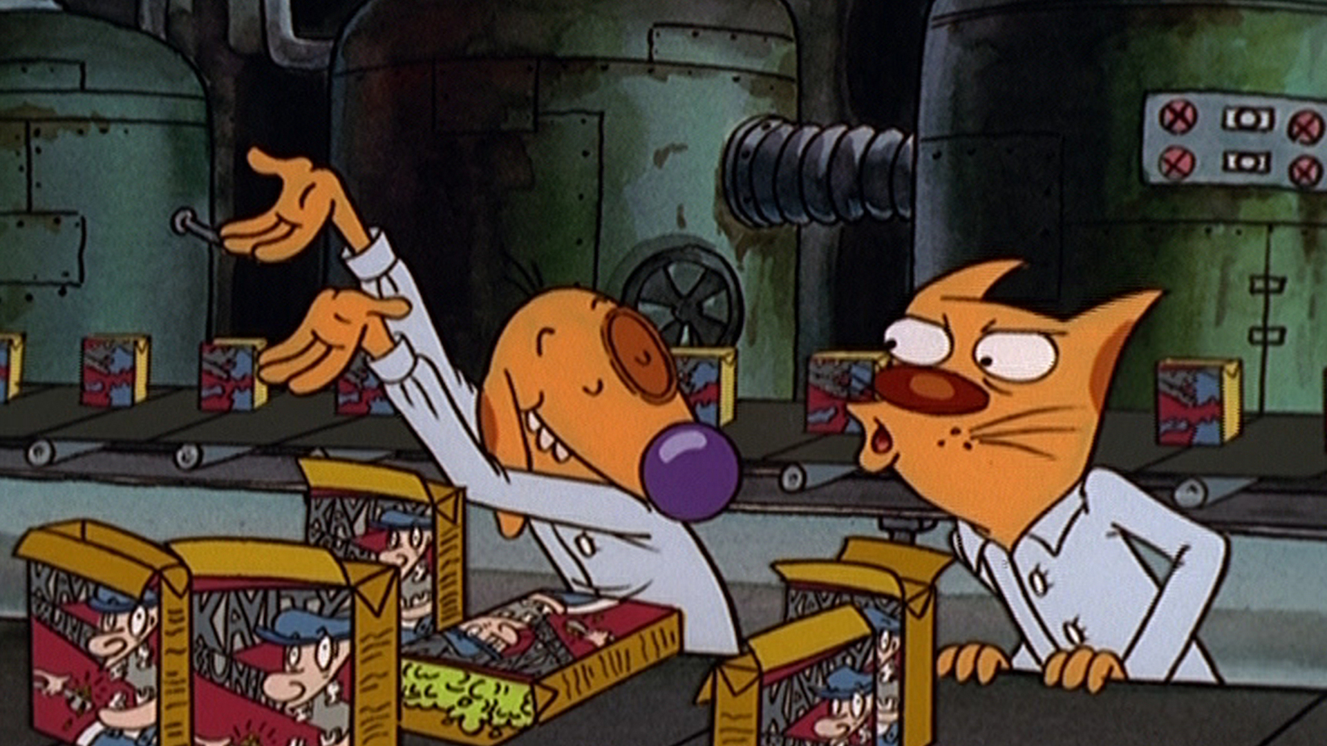 Watch CatDog Season 1 Episode 10: Shriek Loves Dog/Workforce ...
