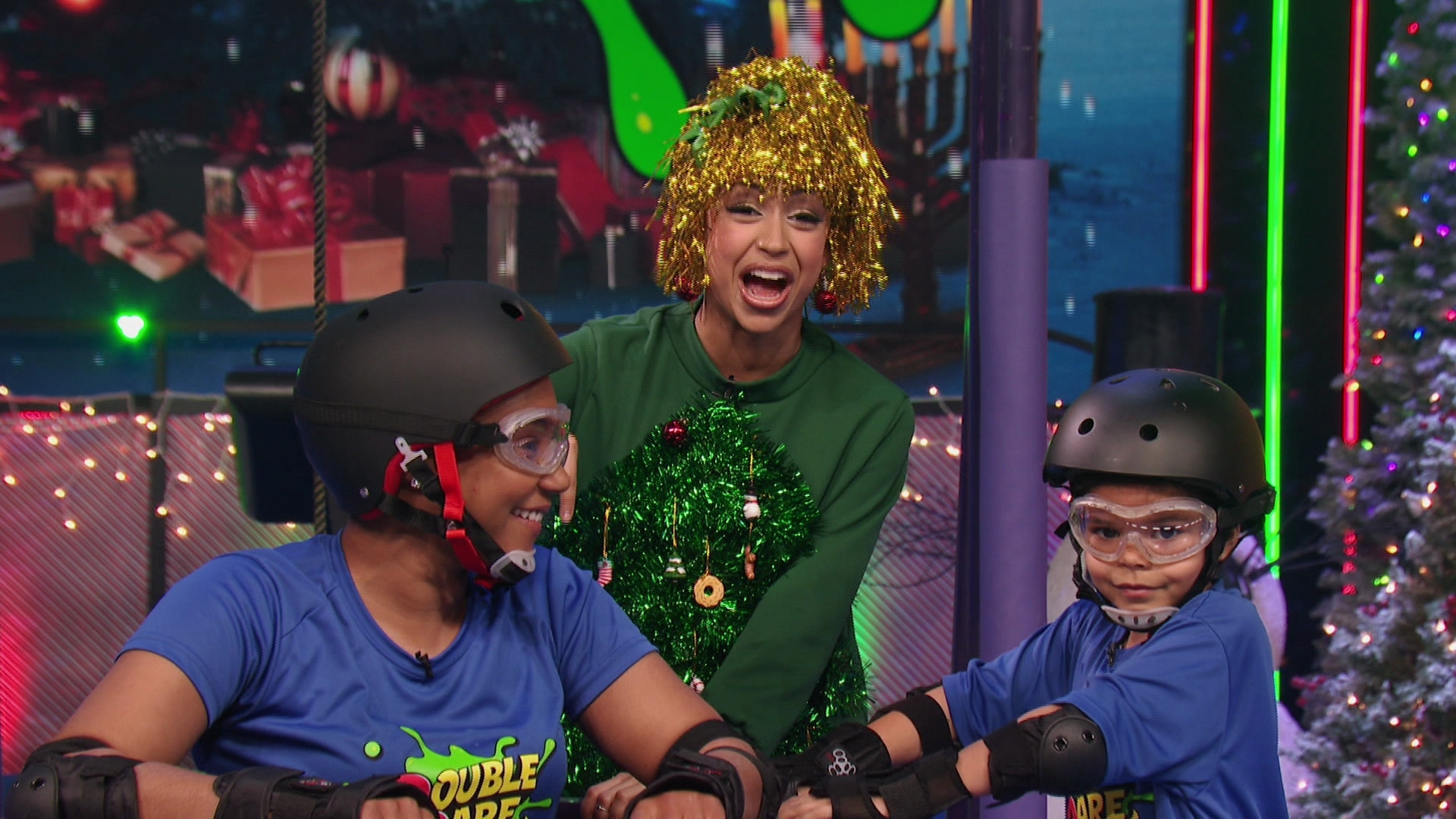 Guarda Double Dare stagione 2 episodio 19: Holiday Week Game 3 ...