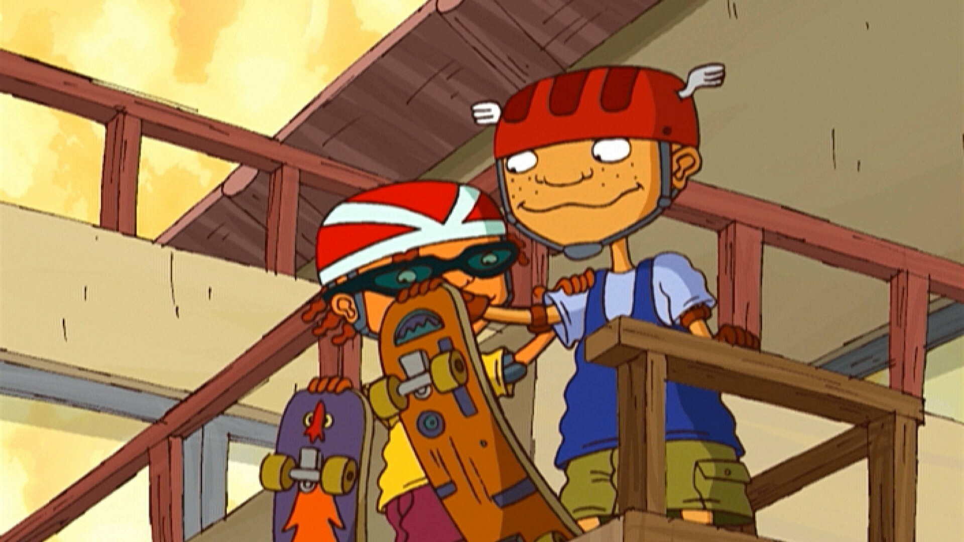 Ve Rocket Power: Rocket Power - El señor B está en la casa / El rompe-tablas Otto. Disfruta la ...