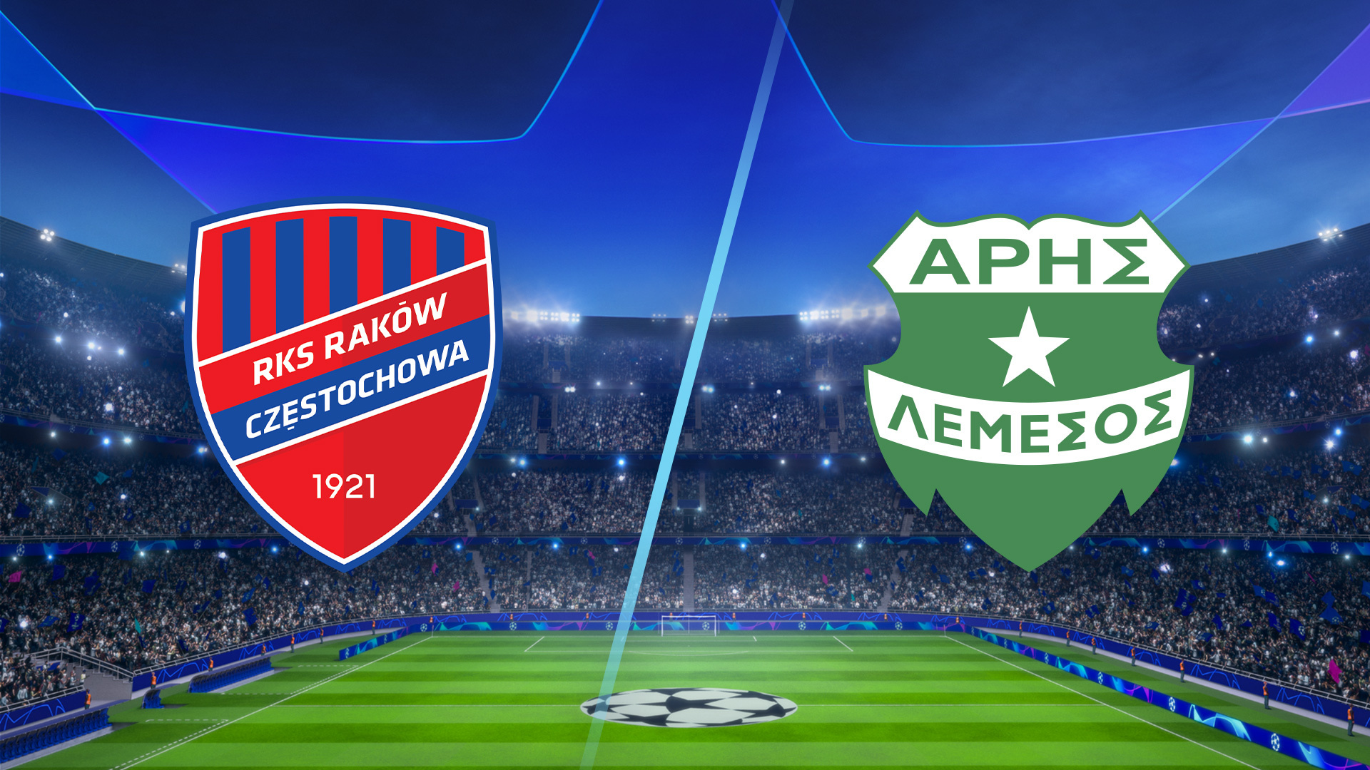 Watch UEFA Champions League Raków Częstochowa vs. Aris Limassol ...