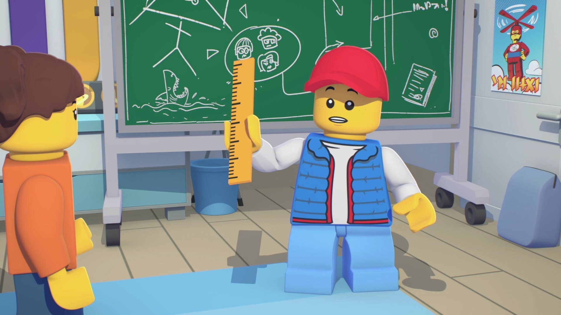 Schaue dir Lego City - Abenteuer Staffel 4 Folge 10: König Fendrich ...