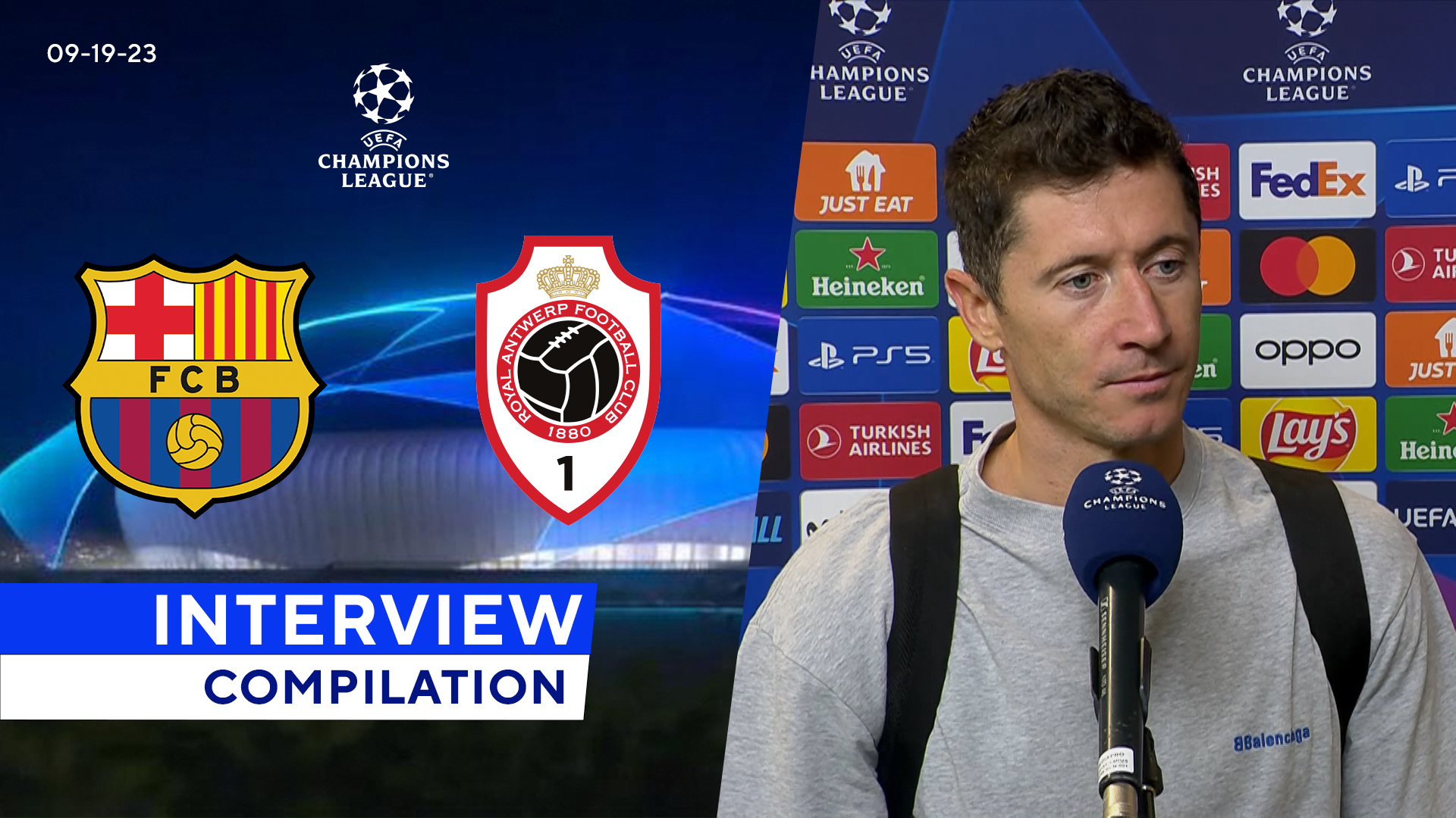 Watch UEFA Champions League Interview Compilation: Barcelona vs ...