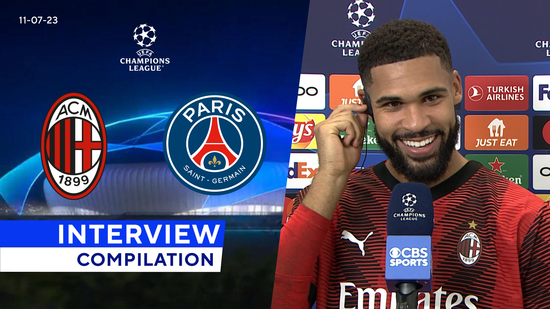 Watch UEFA Champions League Season 2024 Episode 0: Interview Compilation: AC Milan vs. Paris ...
