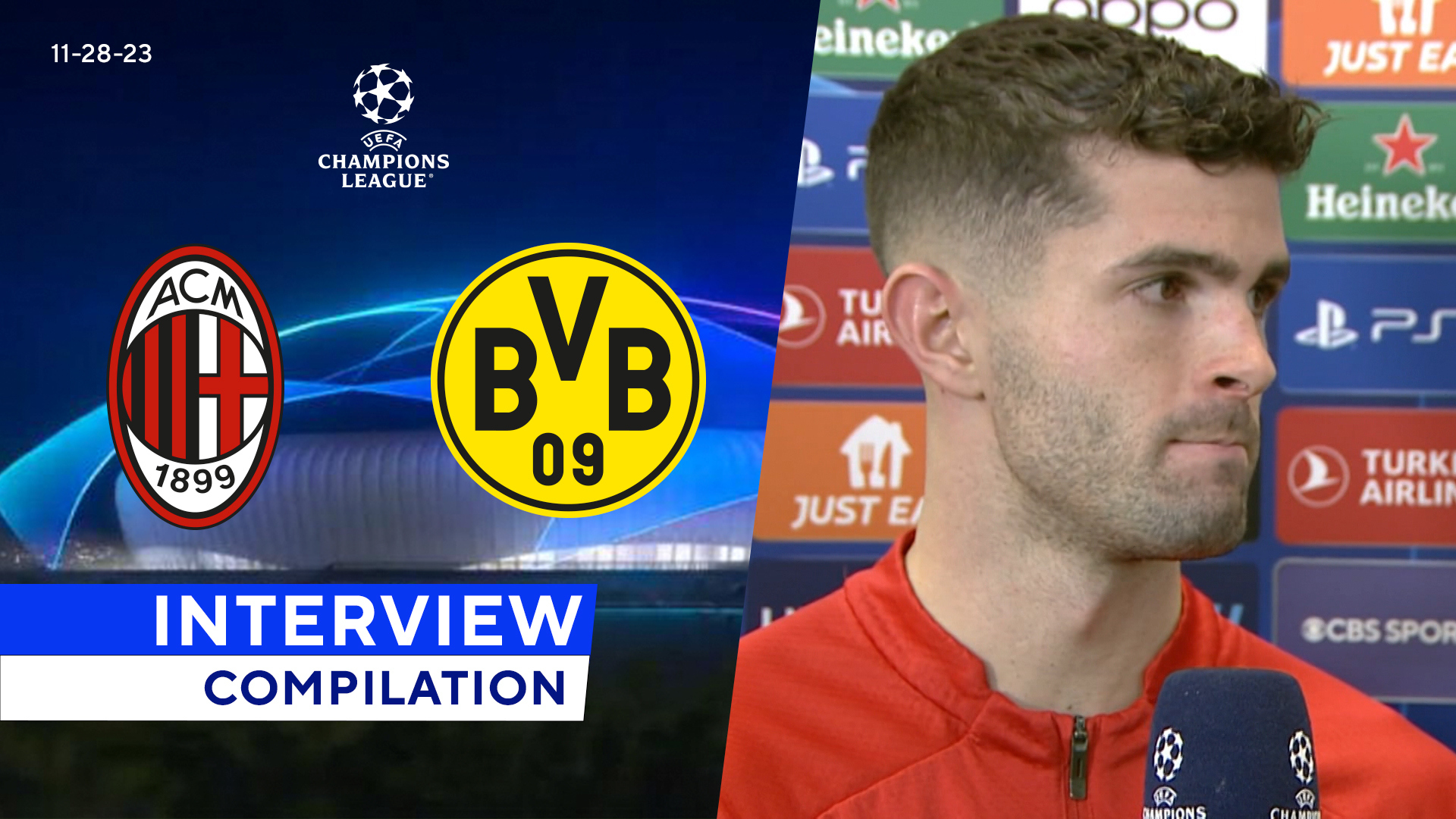 Watch UEFA Champions League Interview Compilation: AC Milan vs ...