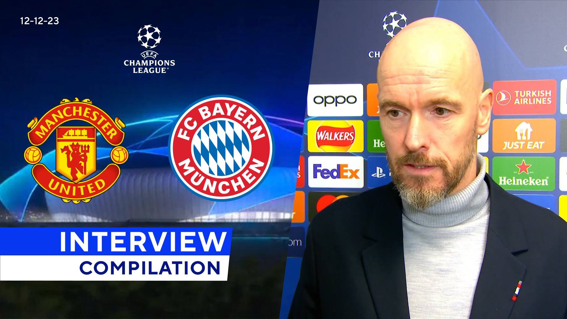 Watch UEFA Champions League Season 2024 Episode 0: Interview Compilation: Man. United vs. Bayern ...