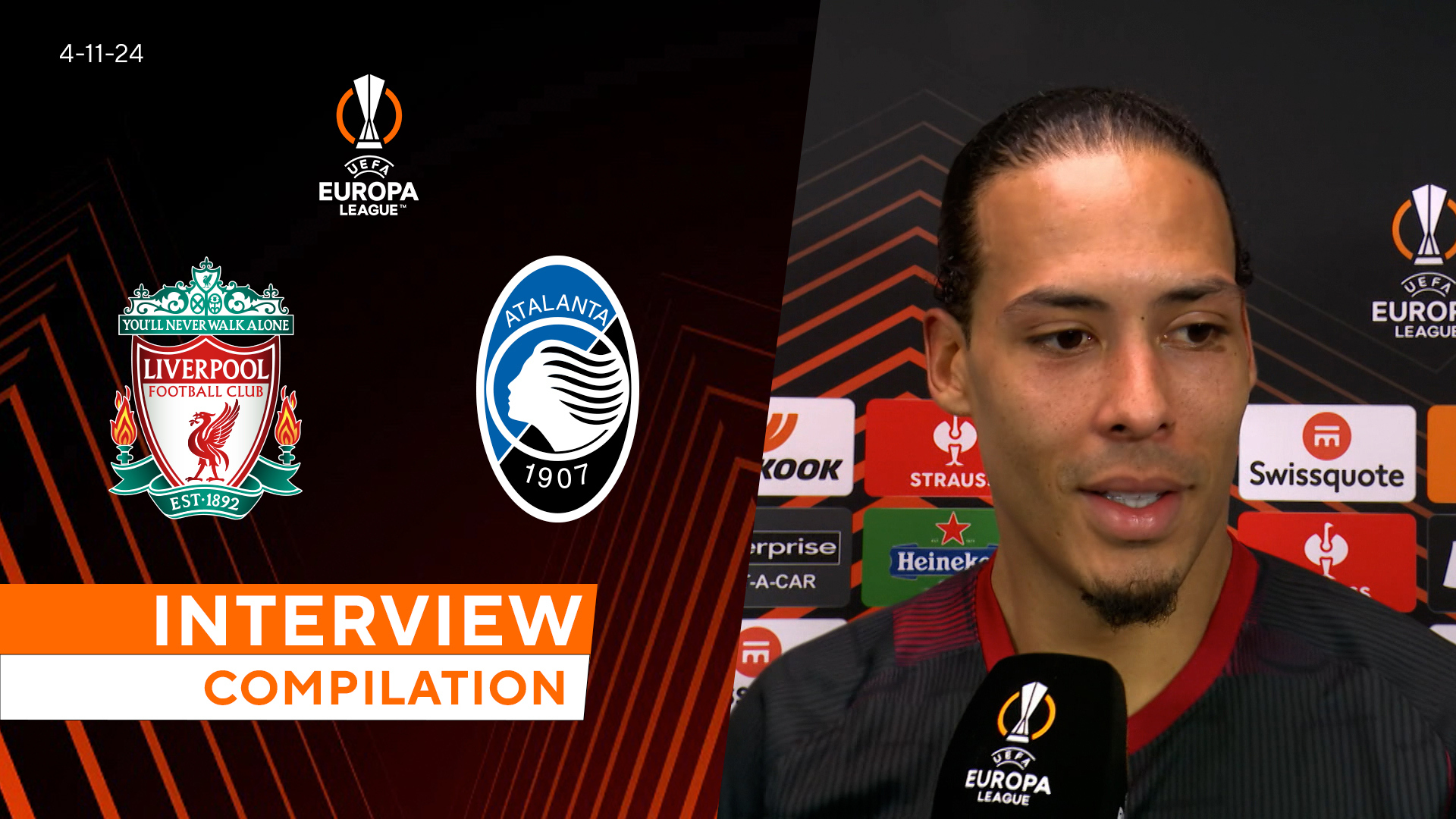 Watch UEFA Europa League Season 2024 Episode 0: Interview Compilation ...