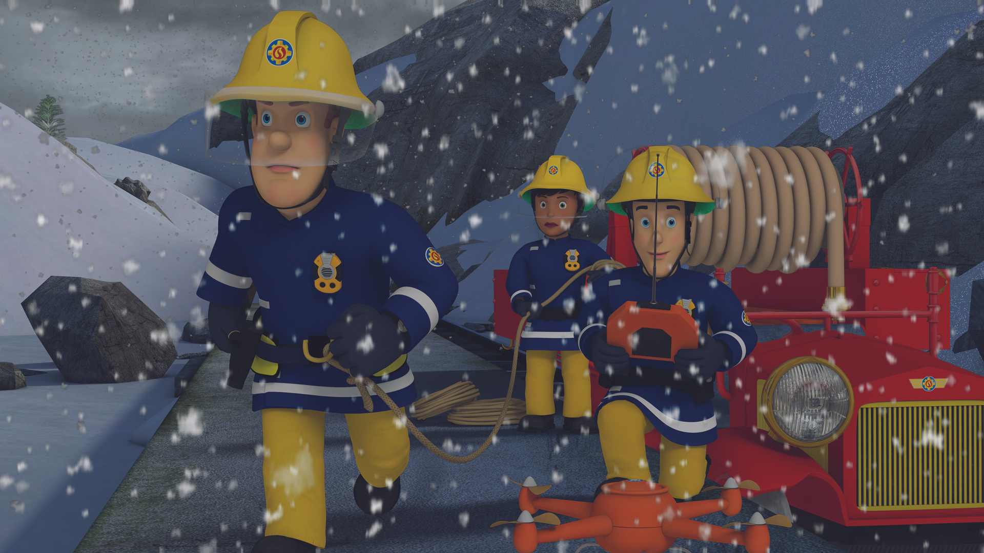 Watch Fireman Sam Season 10 Episode 25: Dashing Throught The Snow ...