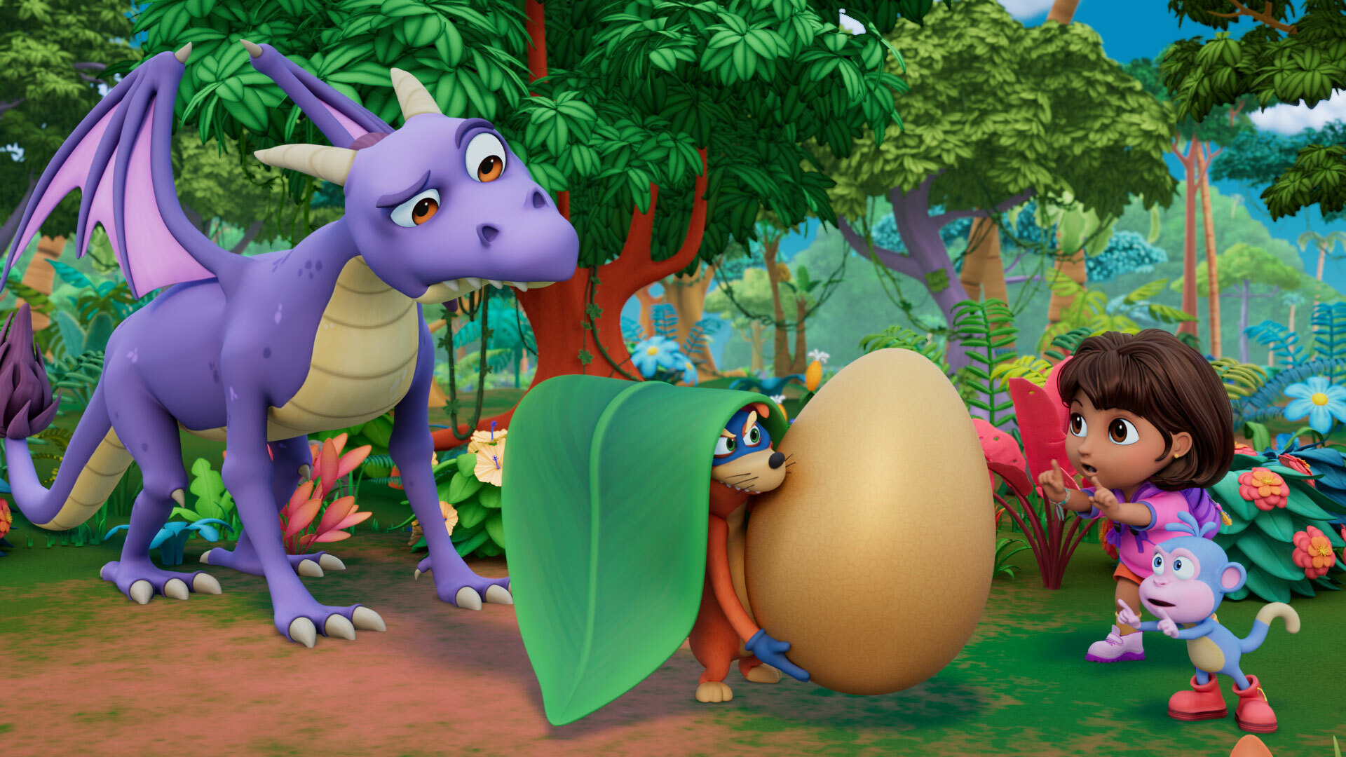 dora & diego printable coloring pages