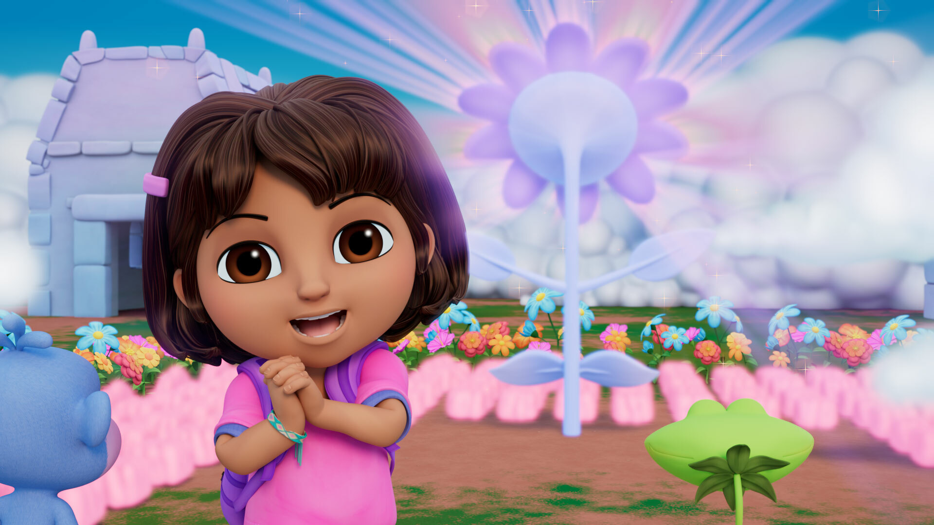 Watch DORA Season 2 Episode 24: DORA - Chompy and the Cloud Flower - Paramount+