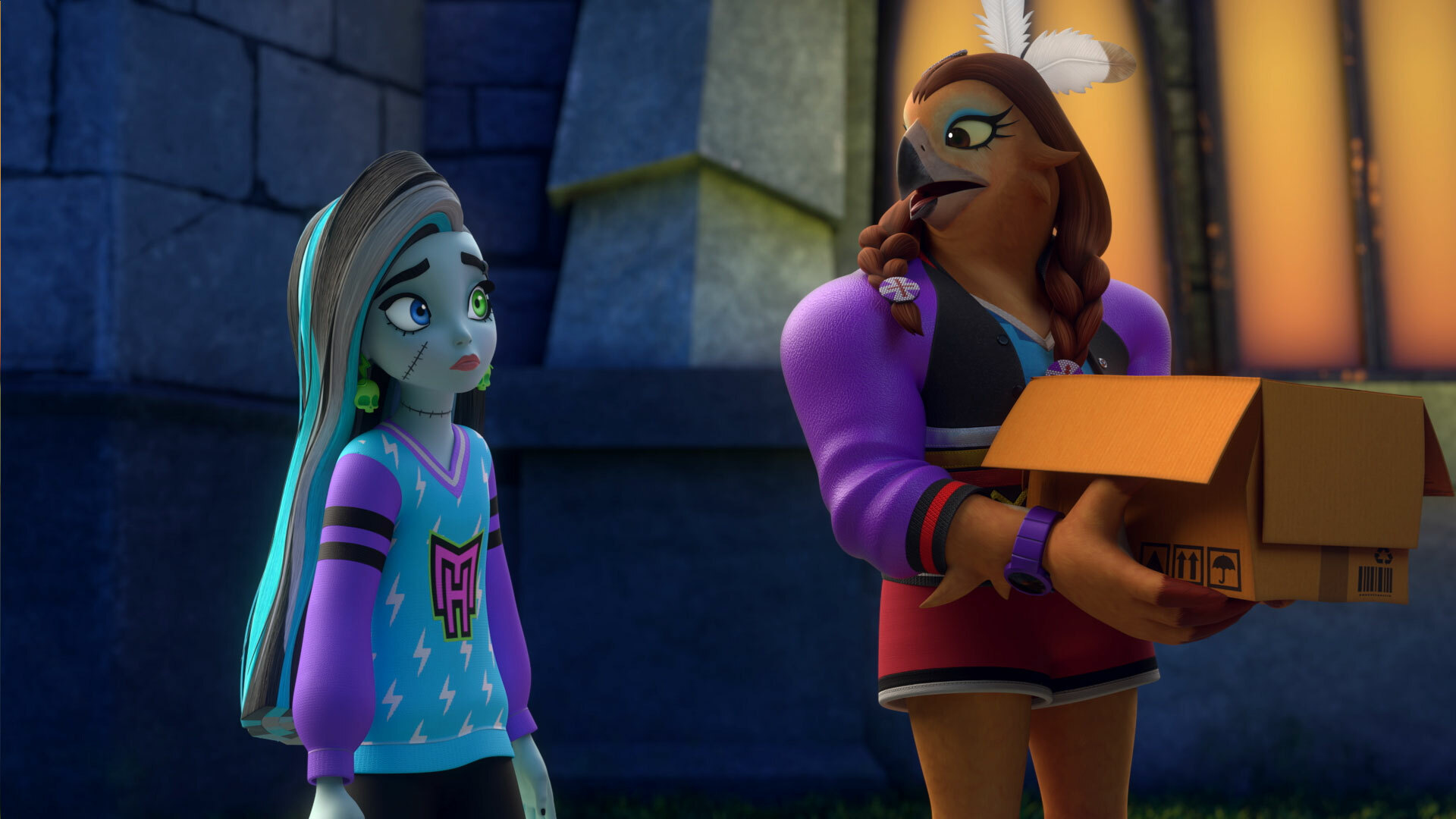 the squashed monster