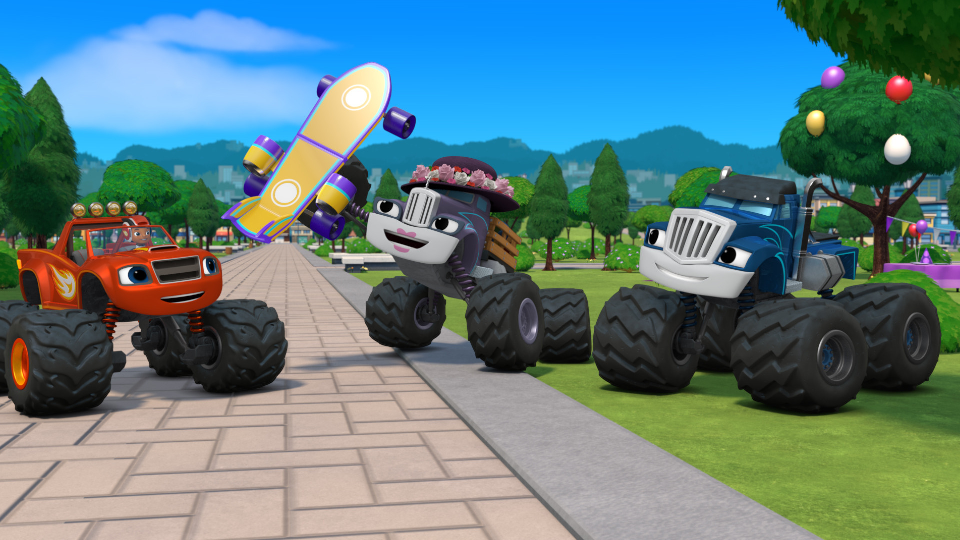 Watch Blaze and the Monster Machines Season 7 Episode 9: The Super ...