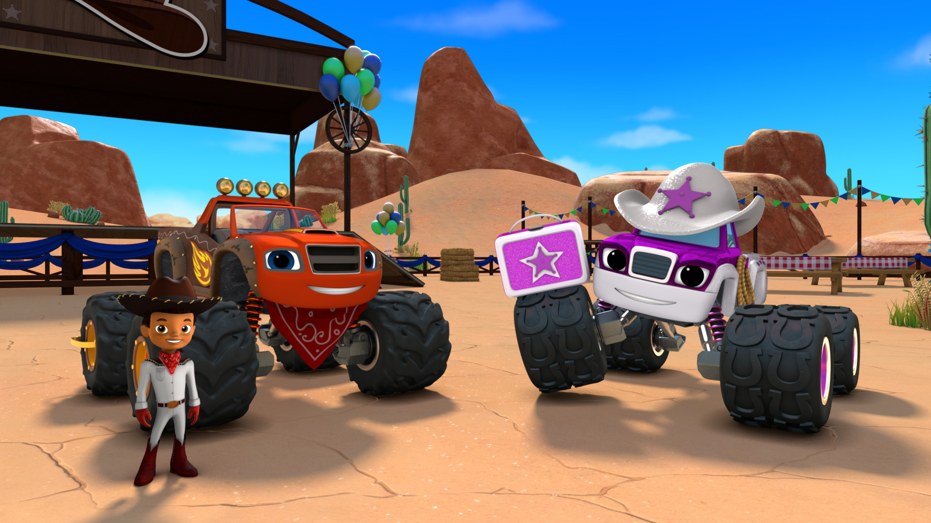 Watch Blaze and the Monster Machines Season 7 Episode 19: Wild West ...