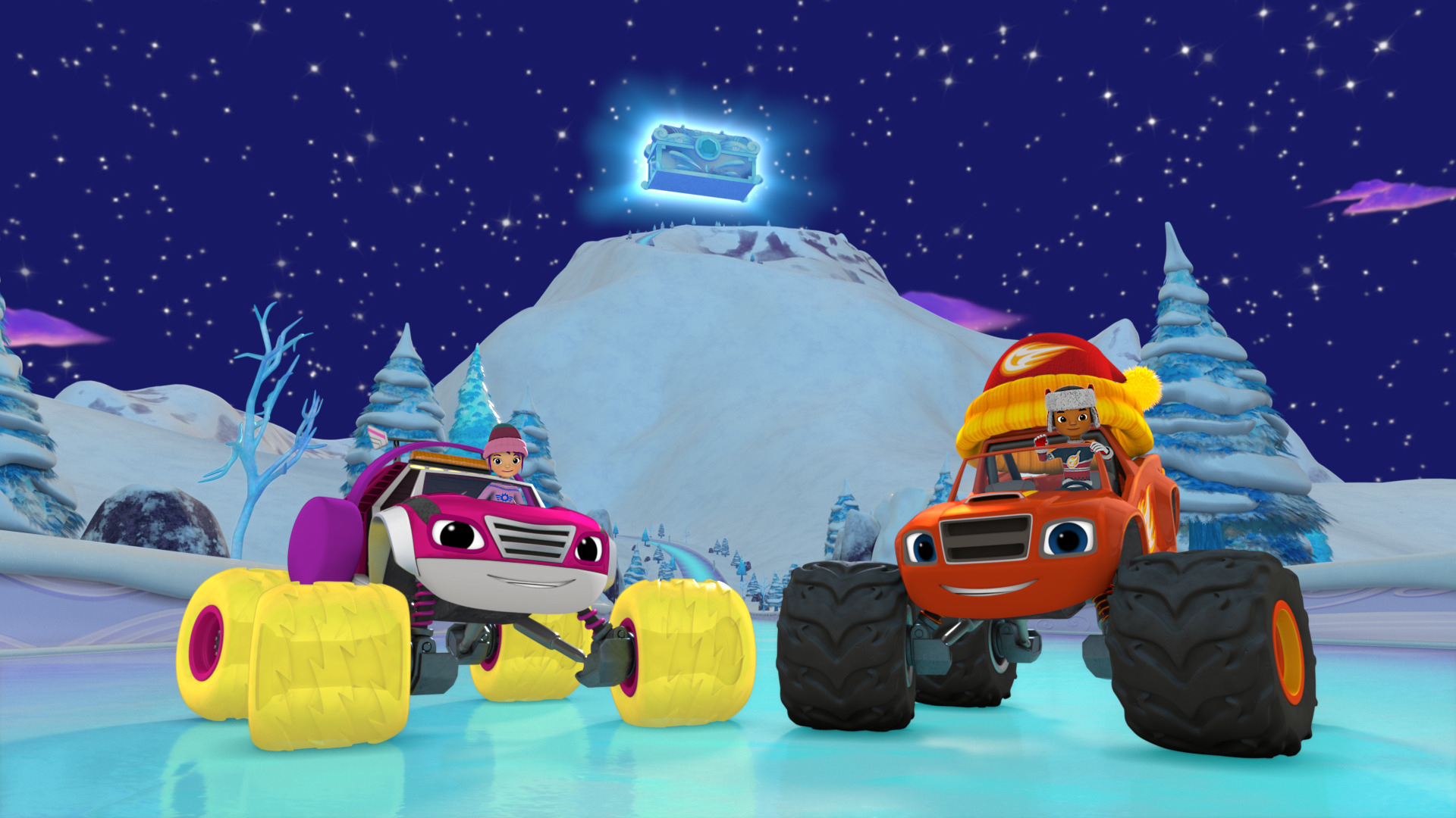 Watch Blaze and the Monster Machines Season 7 Episode 21: The Ice ...