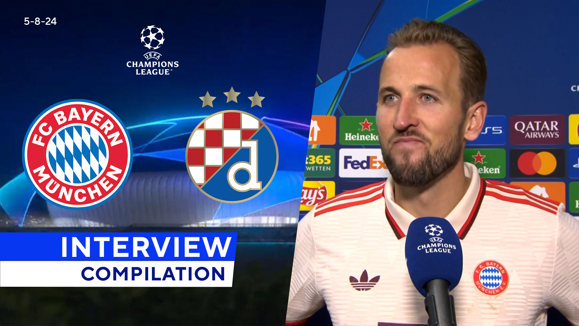 Watch UEFA Champions League Interview Compilation: Bayern vs. GNK ...