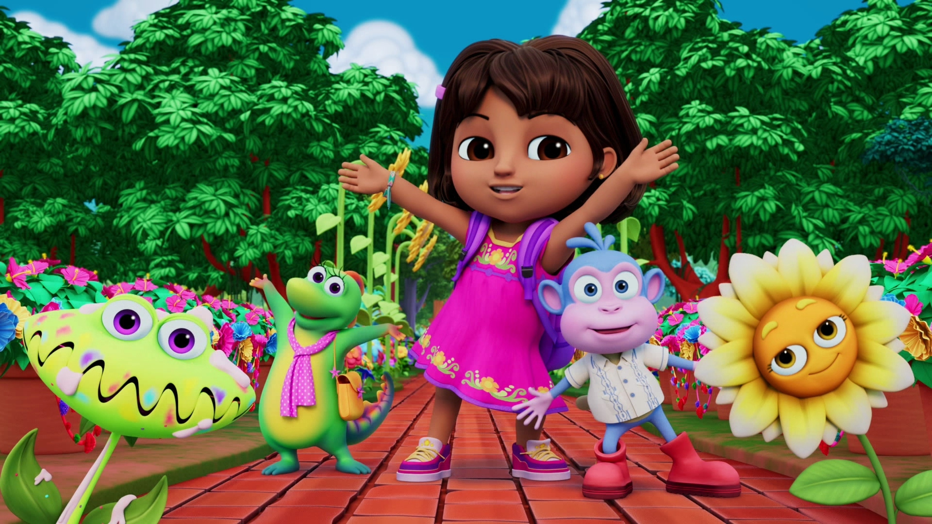 Ve DORA: DORA - La fiesta real en el jardín de Isa. Disfruta la serie ...