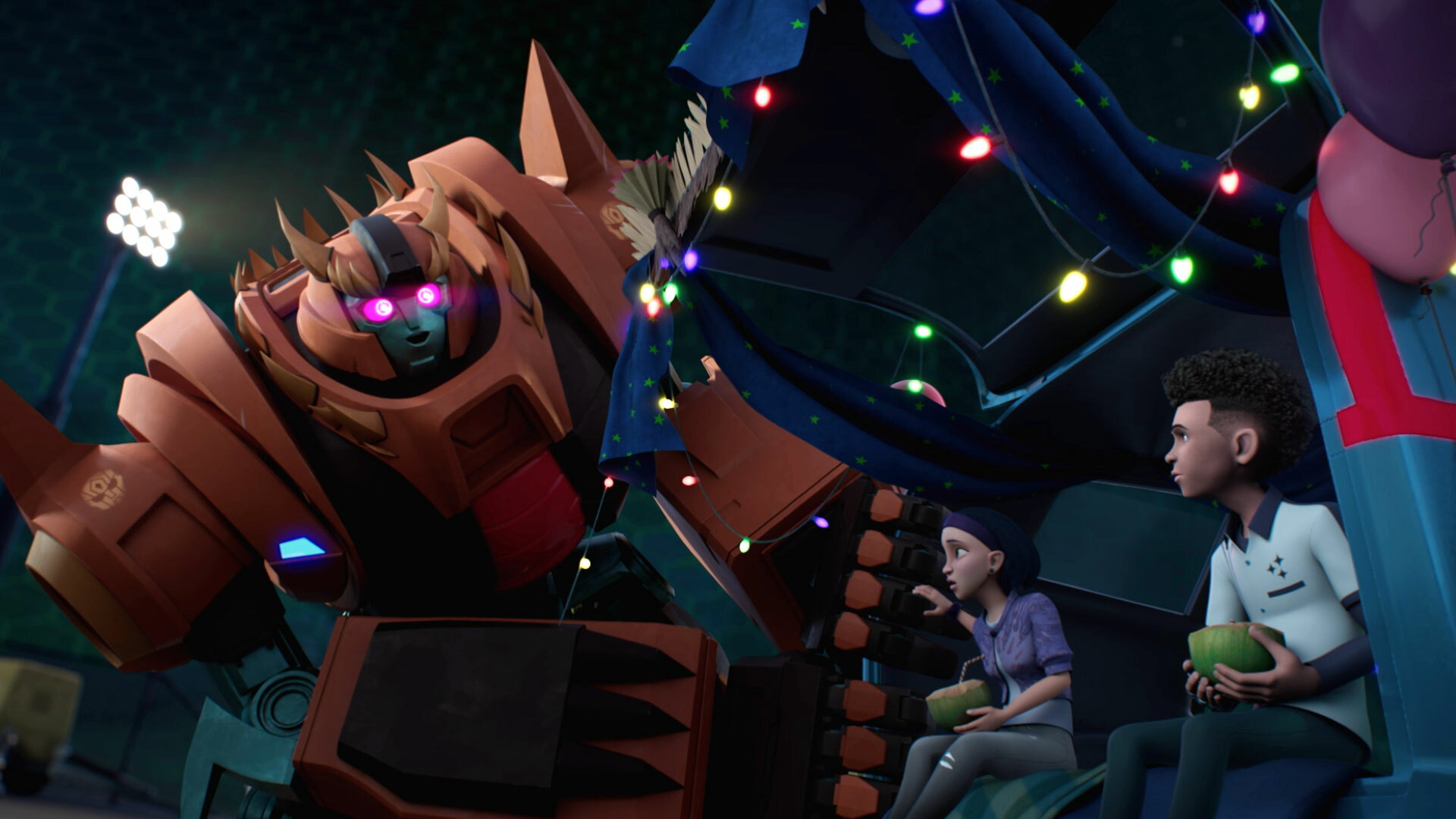 Watch Transformers: EarthSpark Season 3 Episode 2: Attack of the Drive ...
