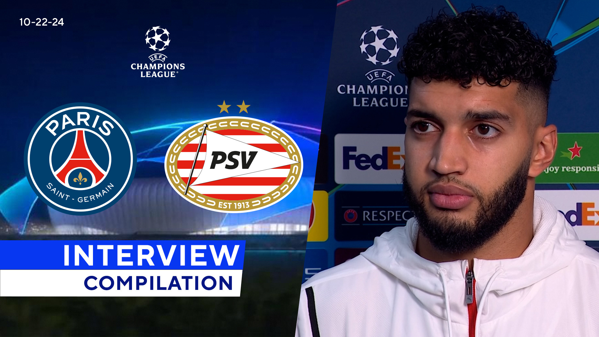 Watch UEFA Champions League: Interview Compilation: PSG vs. PSV - Full show on Paramount Plus