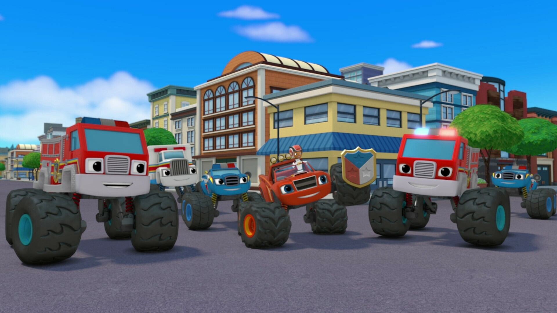 Watch Blaze and the Monster Machines Season 8 Episode 5: Monster Machine Rescue Team ...