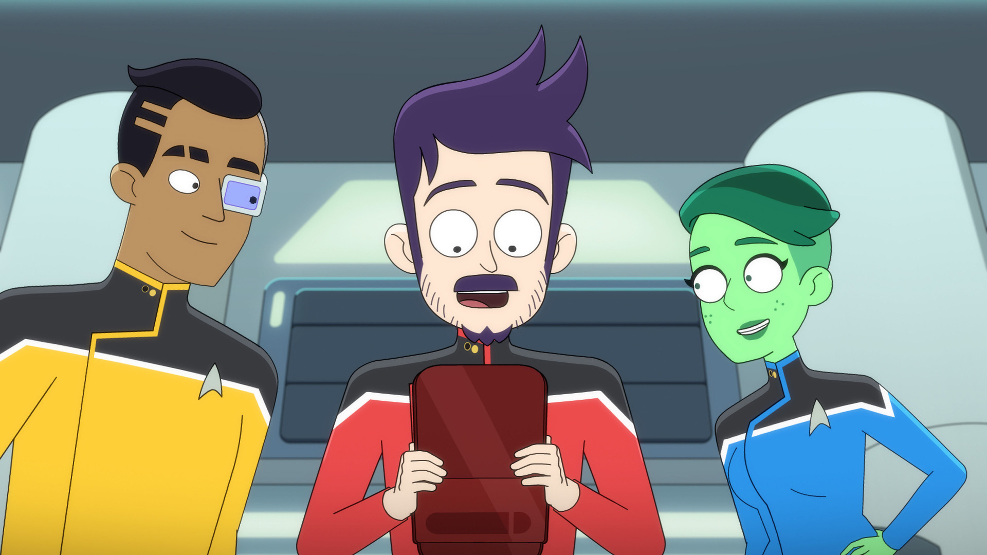 Schaue dir Star Trek: Lower Decks Staffel 5 Folge 6: Von Göttern und ...