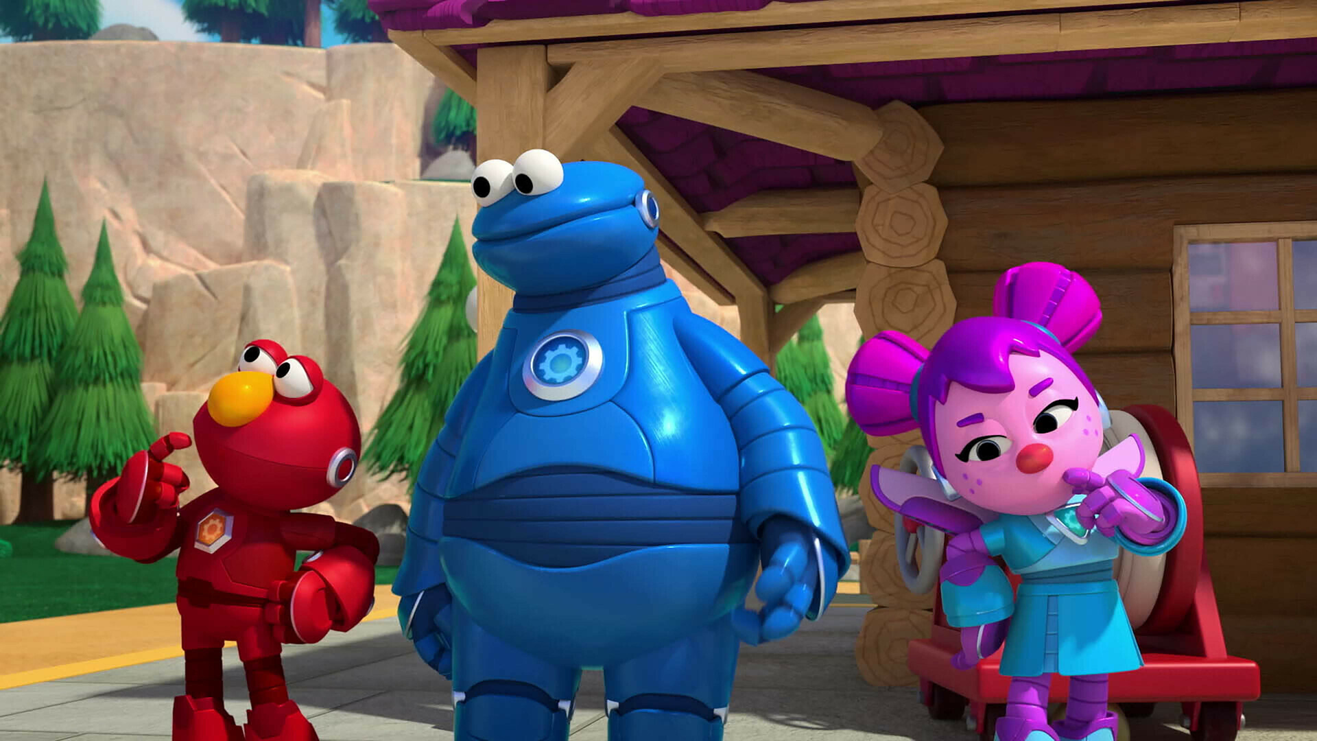 Watch Sesame Street Mecha Builders: Sesame Street Mecha Builders - Stop ...