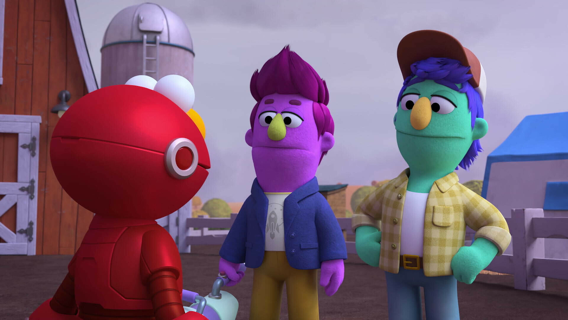 Watch Sesame Street Mecha Builders Season 1 Episode 25: MooVing Day ...