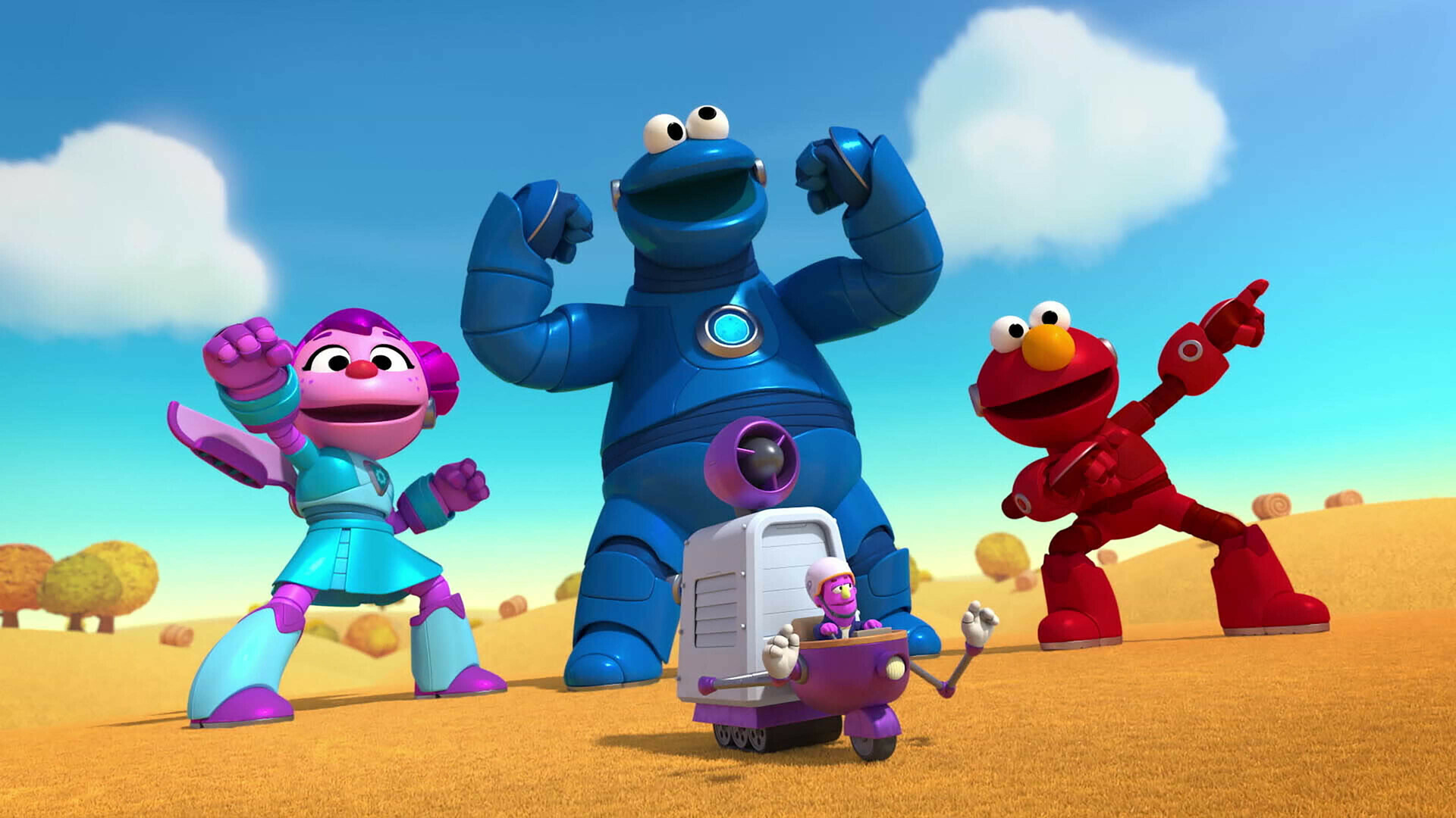 Watch Sesame Street Mecha Builders Season 1 Episode 42: Free-Wheelin ...