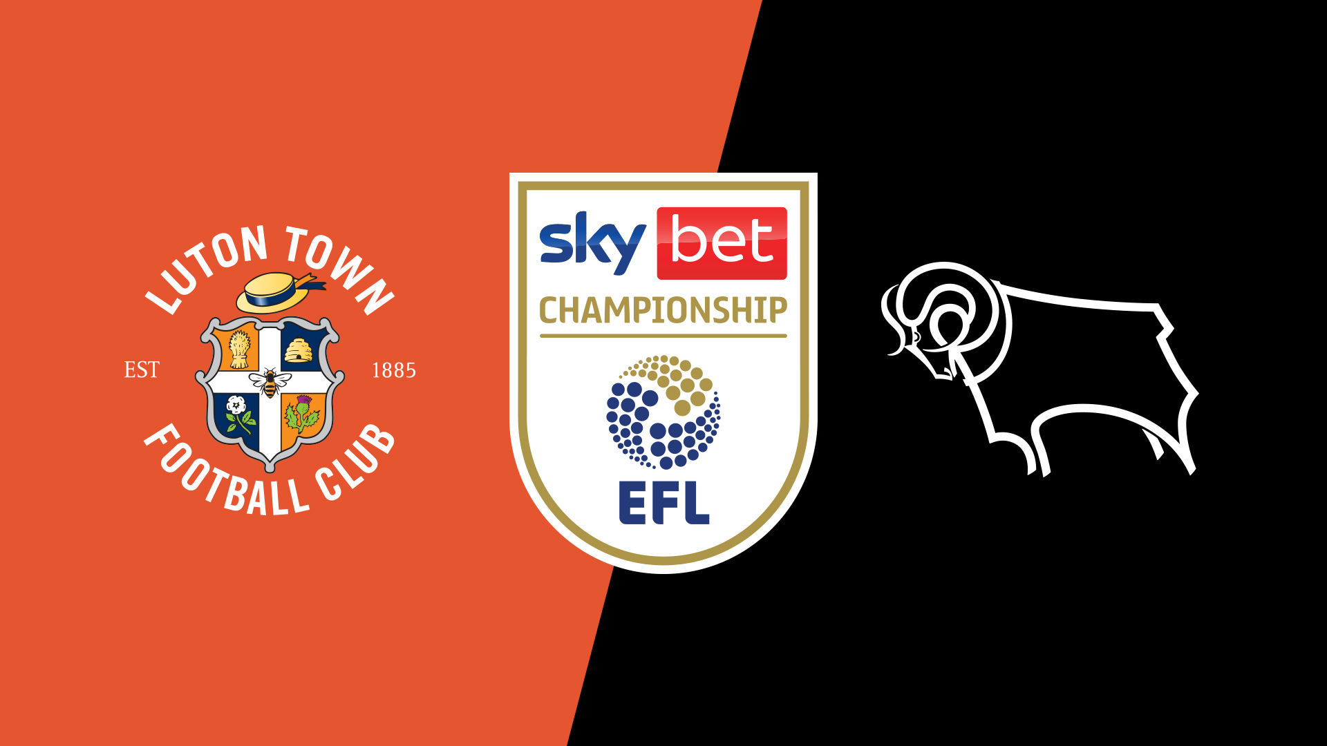 Watch English Football League Luton Town vs. Derby County - Paramount+