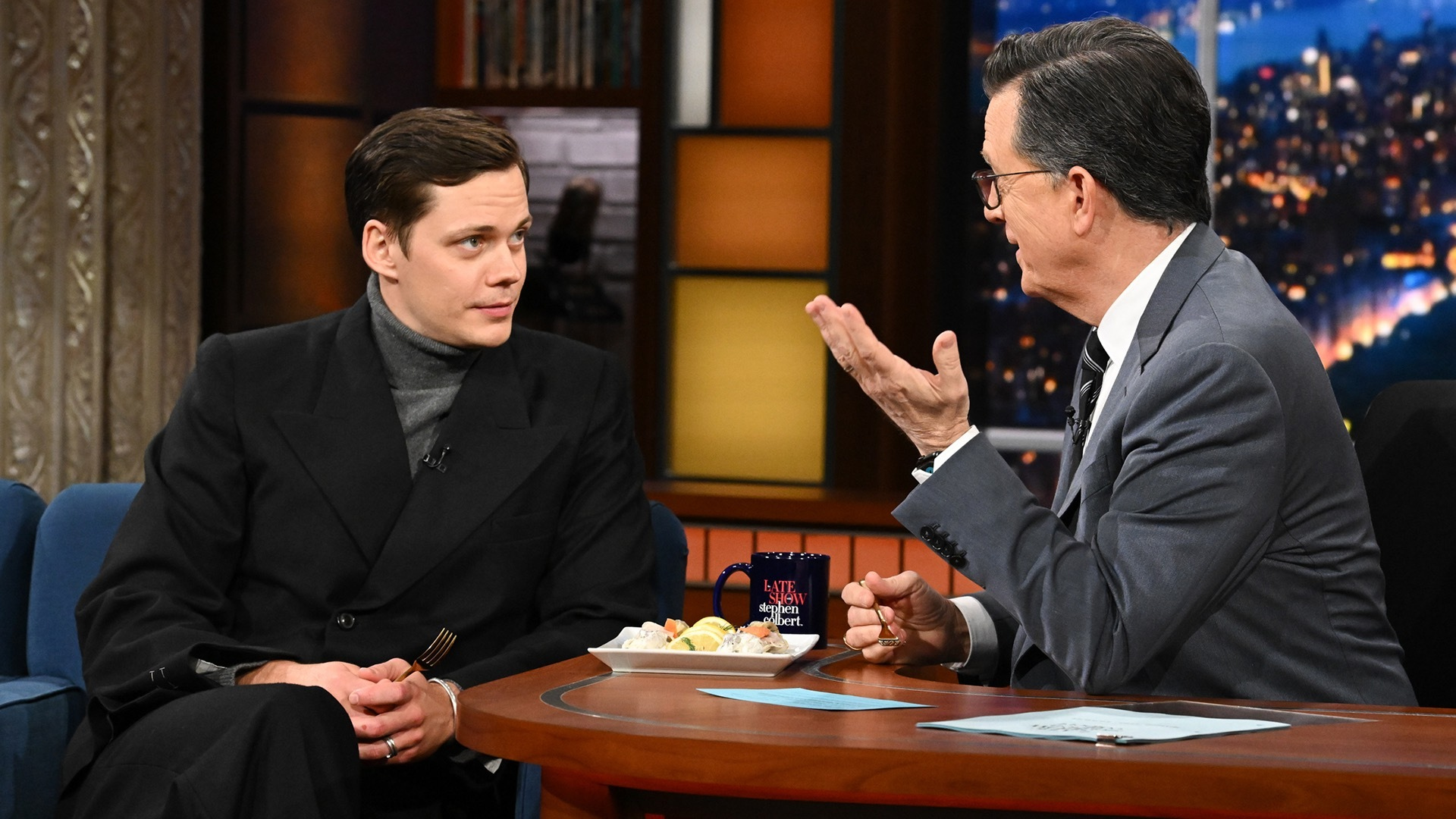 Watch The Late Show with Stephen Colbert: Why Bill Skarsgård Lobbied For The Role Of The Count ...